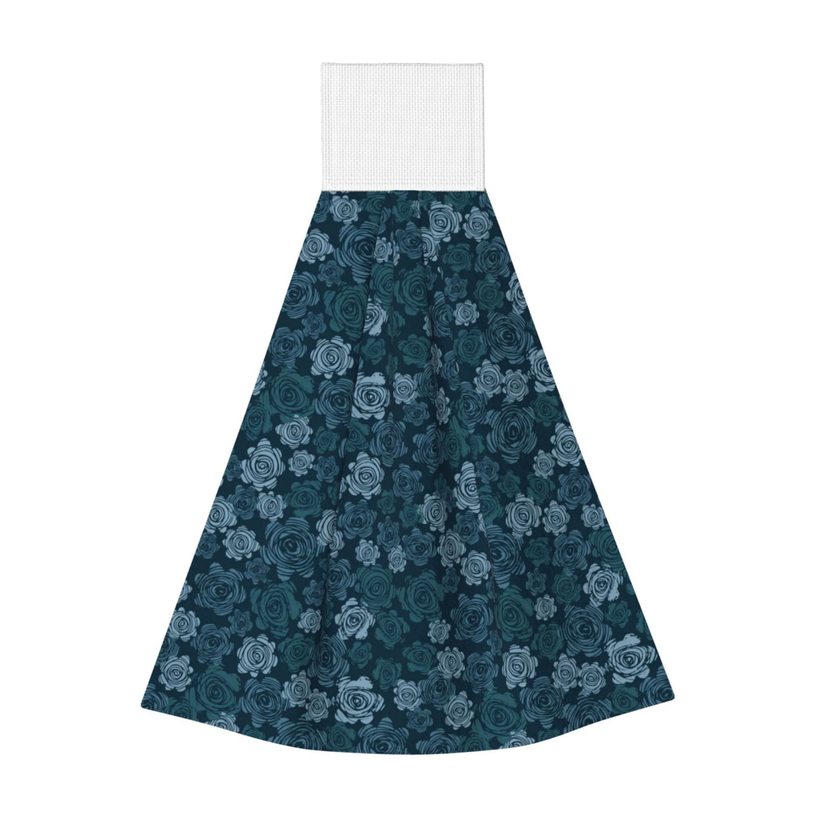 Coaee Rose Flowers for Fast Absorbent Hanging Towels with Velcro for ...