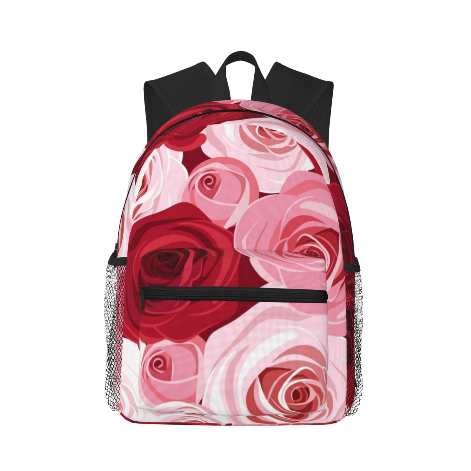 Coaee Rose for Classical Basic Travel Backpack Lightweight Casual ...