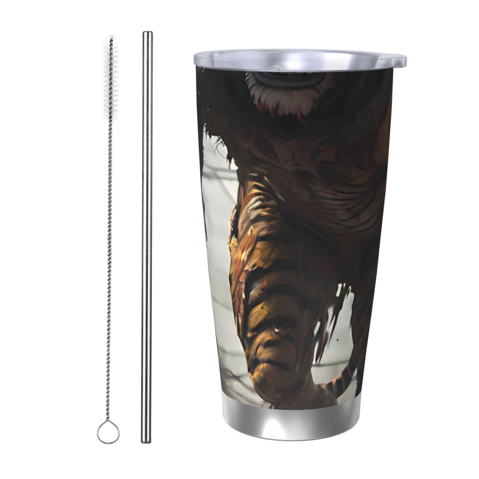 Coaee Ruins Tiger Warrior for 20oz Insulated Kettle Water Bottle For ...