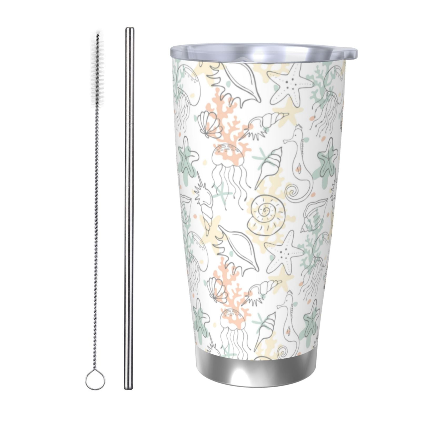 Coaee Sea Animals for 20oz Insulated Kettle Water Bottle For Running ...