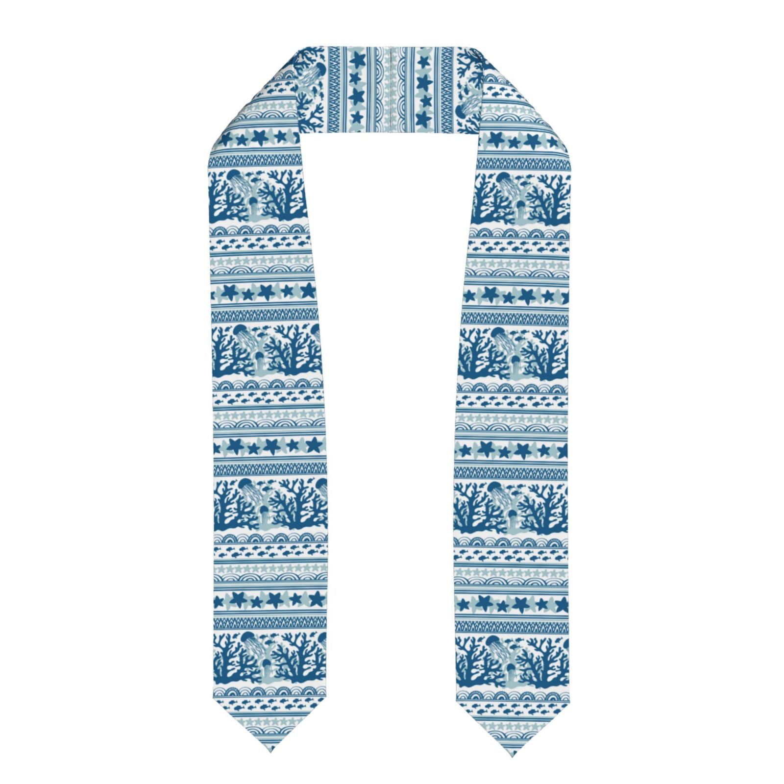 Coaee Sea Underwater Jellyfish Graduation Stole, Unisex, 72" Long ...