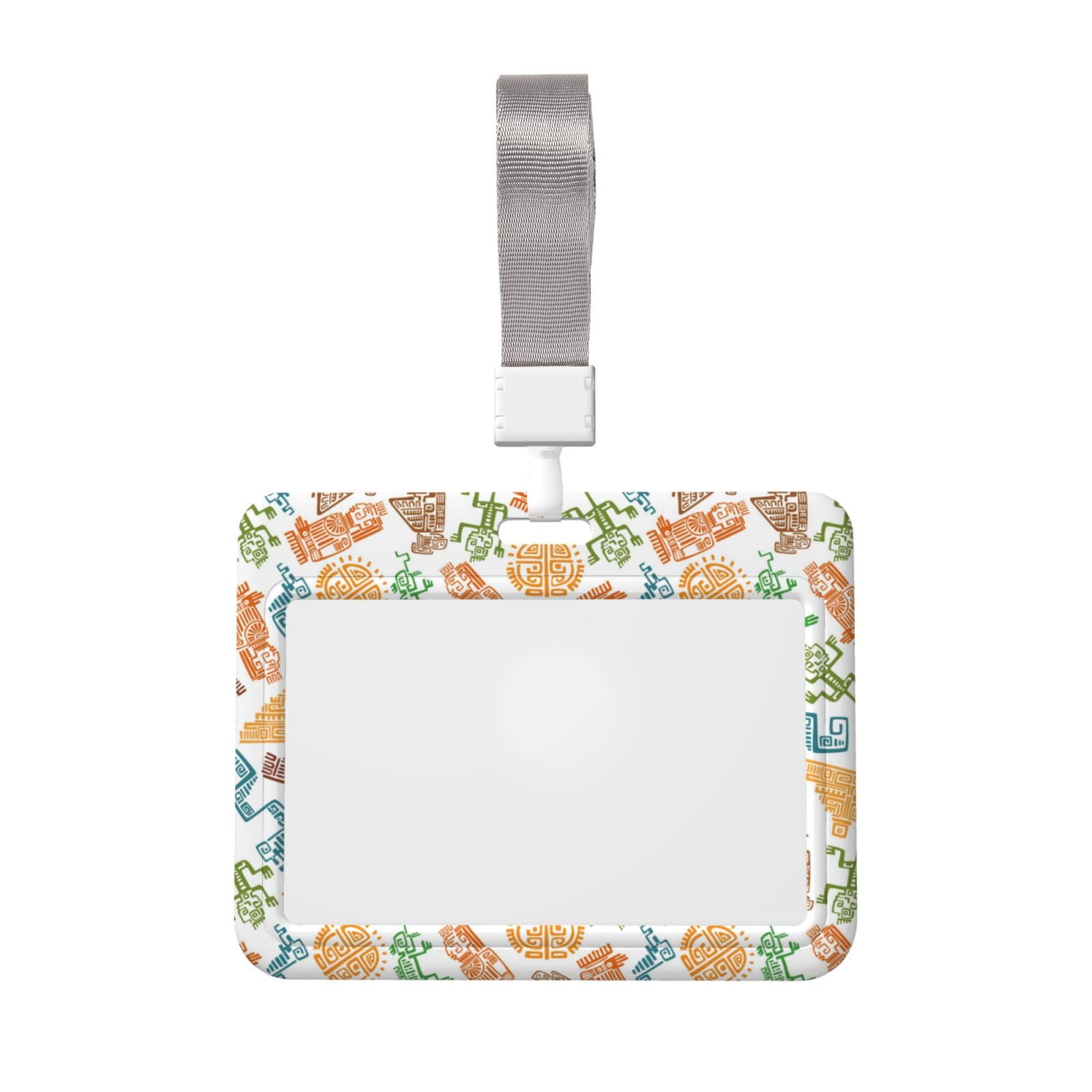 Coaee Simple Drawing for Card Badge Holder Soft Waterproof Card ...