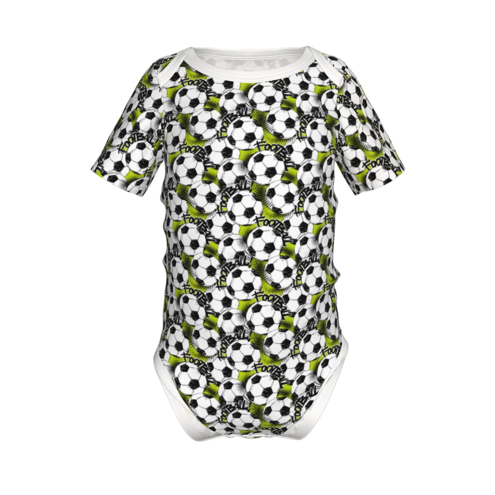 Coaee Soccer and Football for Soft Baby Short-Sleeve Bodysuit Baby ...