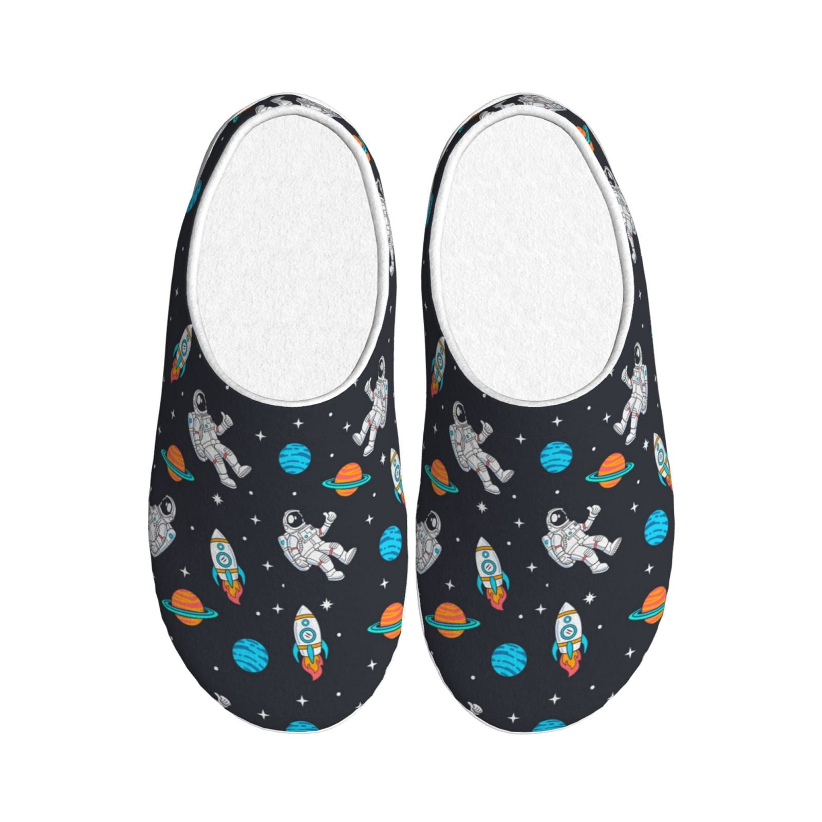 Coaee Space for Mens Slippers Indoor Slip On Shoes Slippers for Women ...