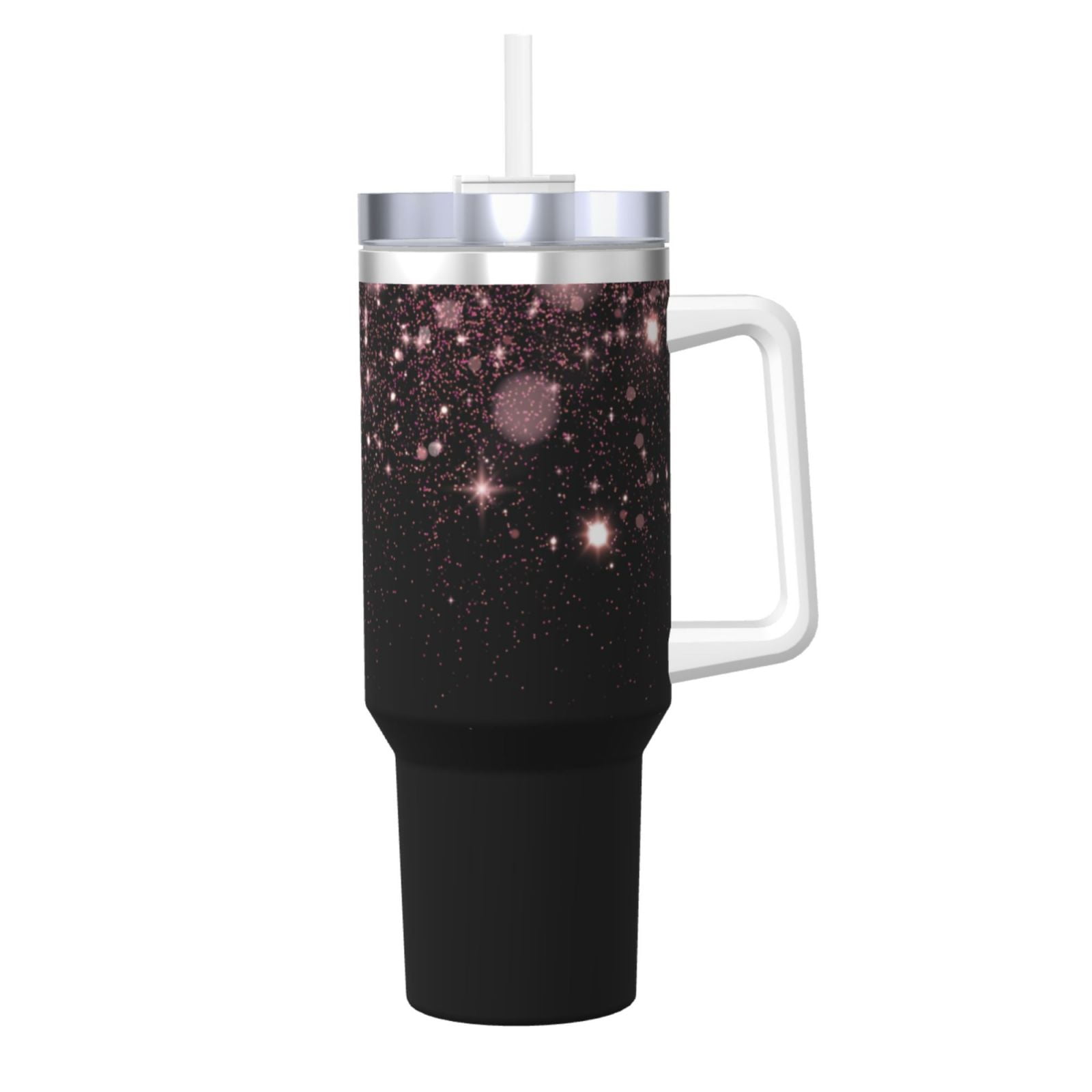 Coaee Sparkling Pink Night Sky for 40oz Insulated Kettle Water Bottle ...