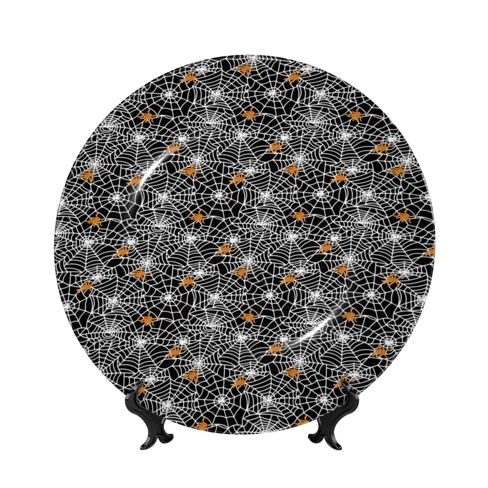Coaee Spider Cobweb for Bone China Decorative Plate Decorative Plate ...