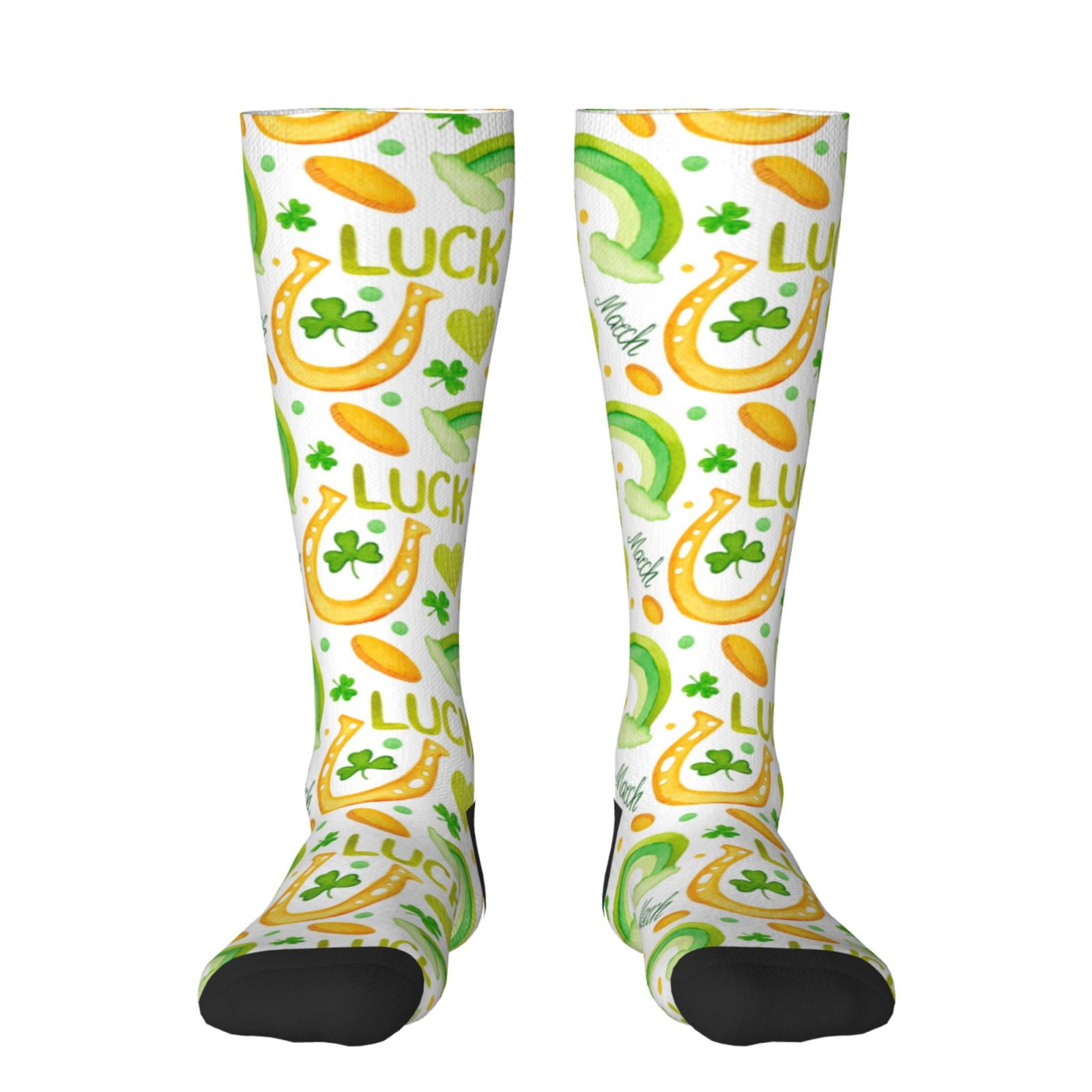 Coaee St Patrick's Day1 Socks, Stylish Sports High Socks Breathable ...