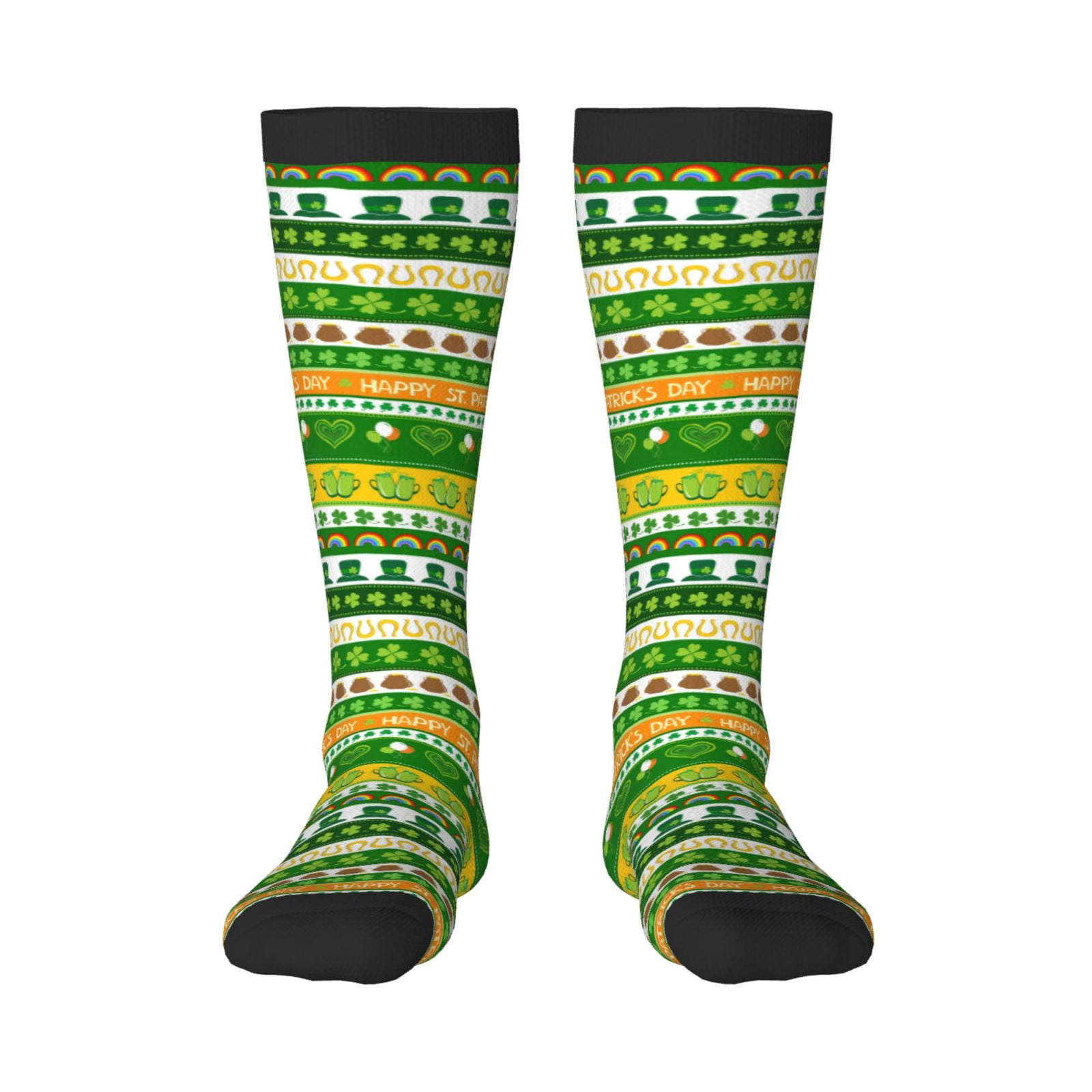 Coaee St. Patrick's day in green colors Socks, Stylish Sports High ...