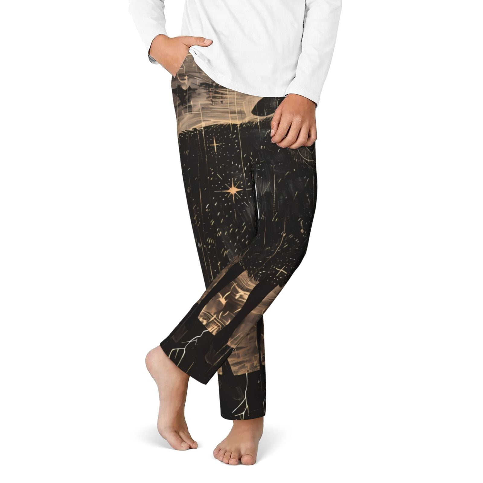 Coaee Starry Night Black Sheep for Teen lounge pants Comfortable Lounge ...