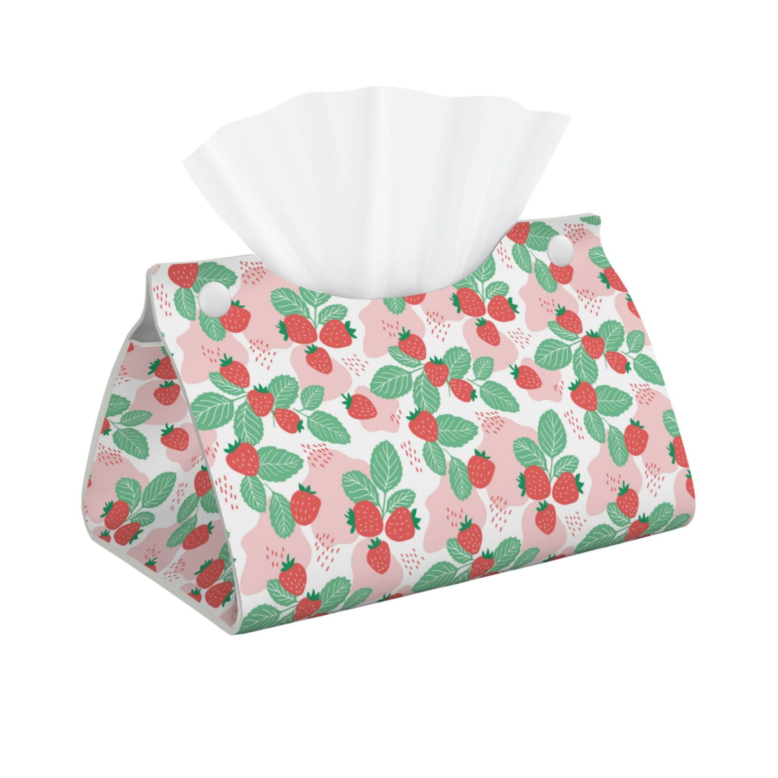 Coaee Strawberry for Large Tissue Box Cover Rectangular for Bathroom ...