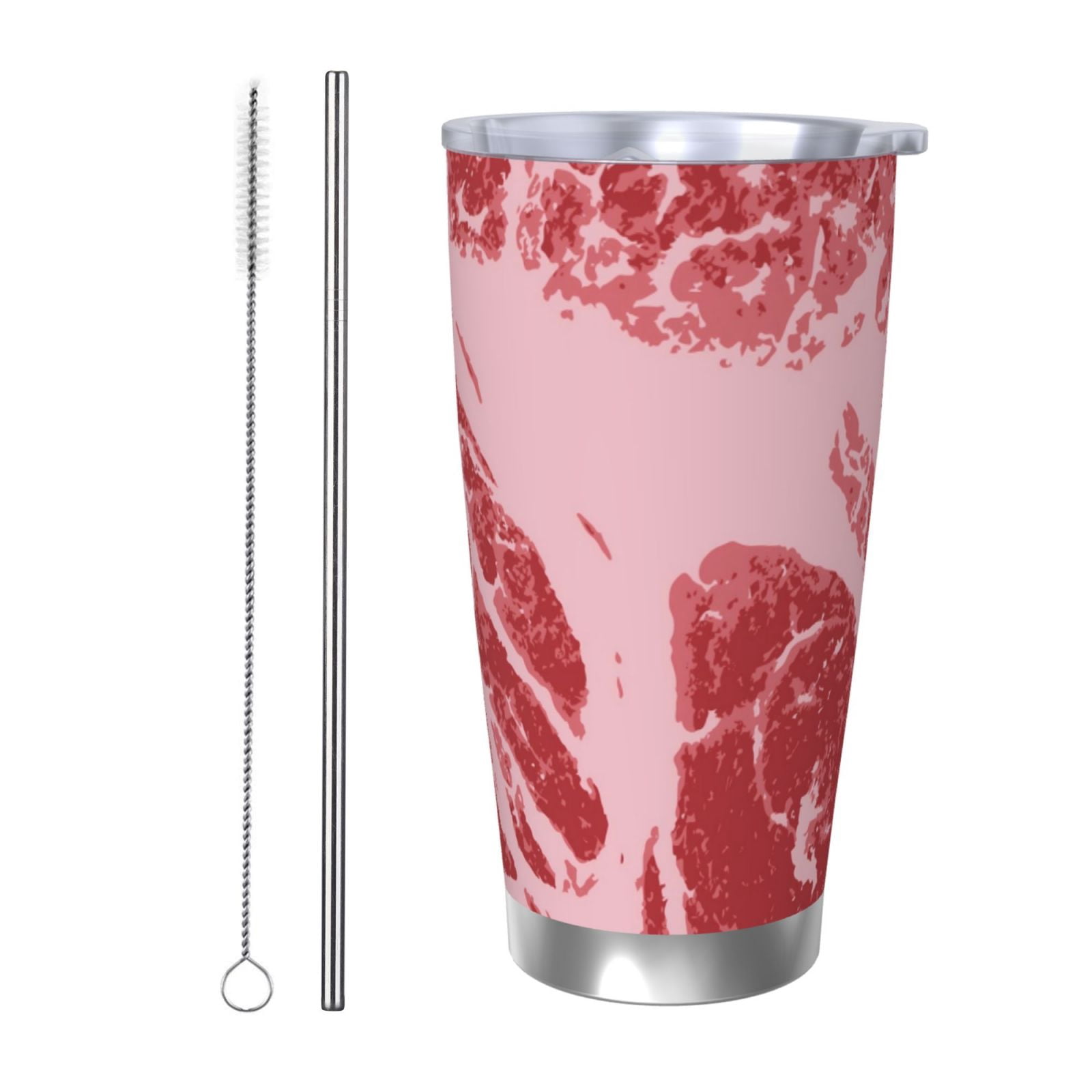 Coaee Striped Meat for 20oz Insulated Kettle Water Bottle For Running ...