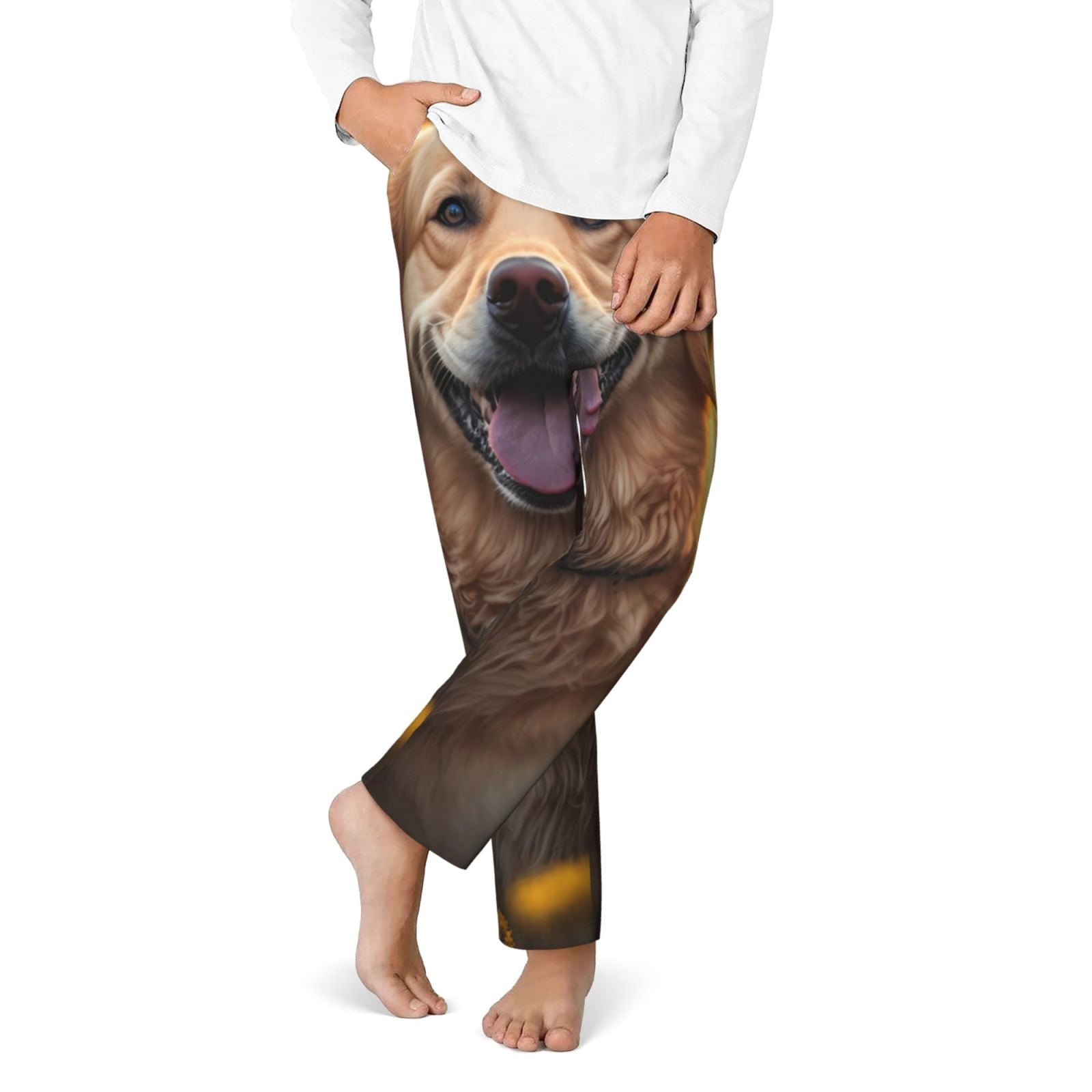 Coaee Sunset Daisy Dog for Teen lounge pants Comfortable Lounge Long ...