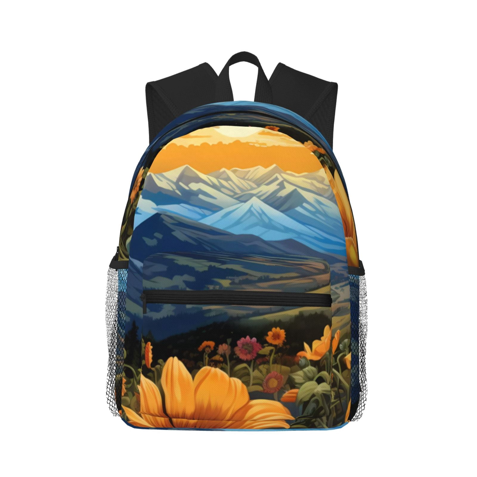 Coaee Sunset Sky Sunflower for Classical Basic Travel Backpack ...
