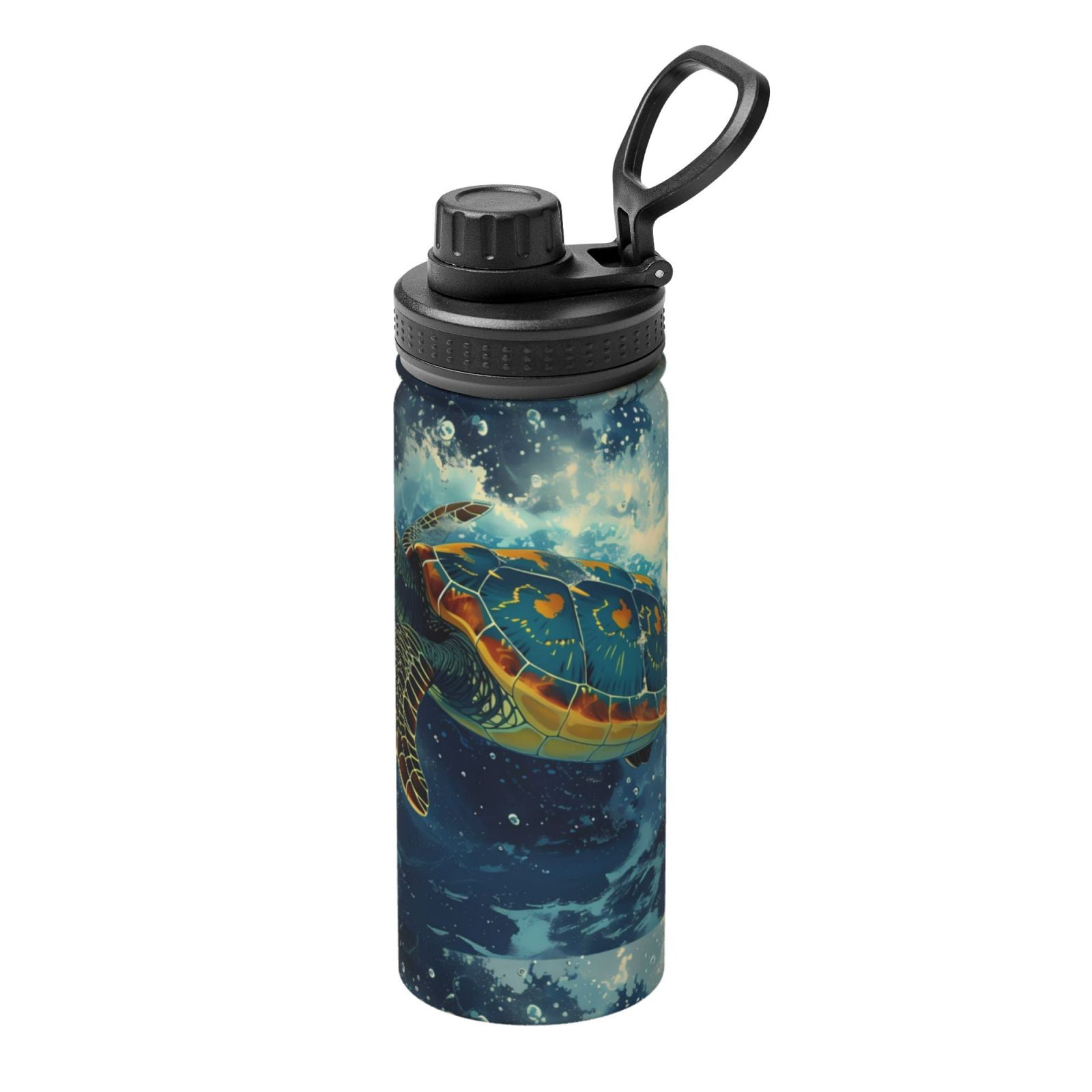 Coaee Surfing Turtle for 18oz Sports Insulated Kettle for Men Woman'S ...