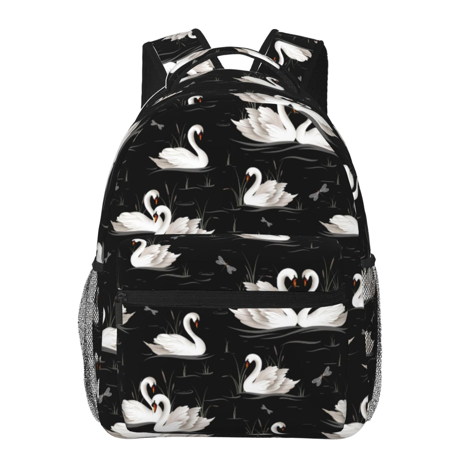 Coaee Swan And Dragonflies for Casual Backpack for Men and Women ...