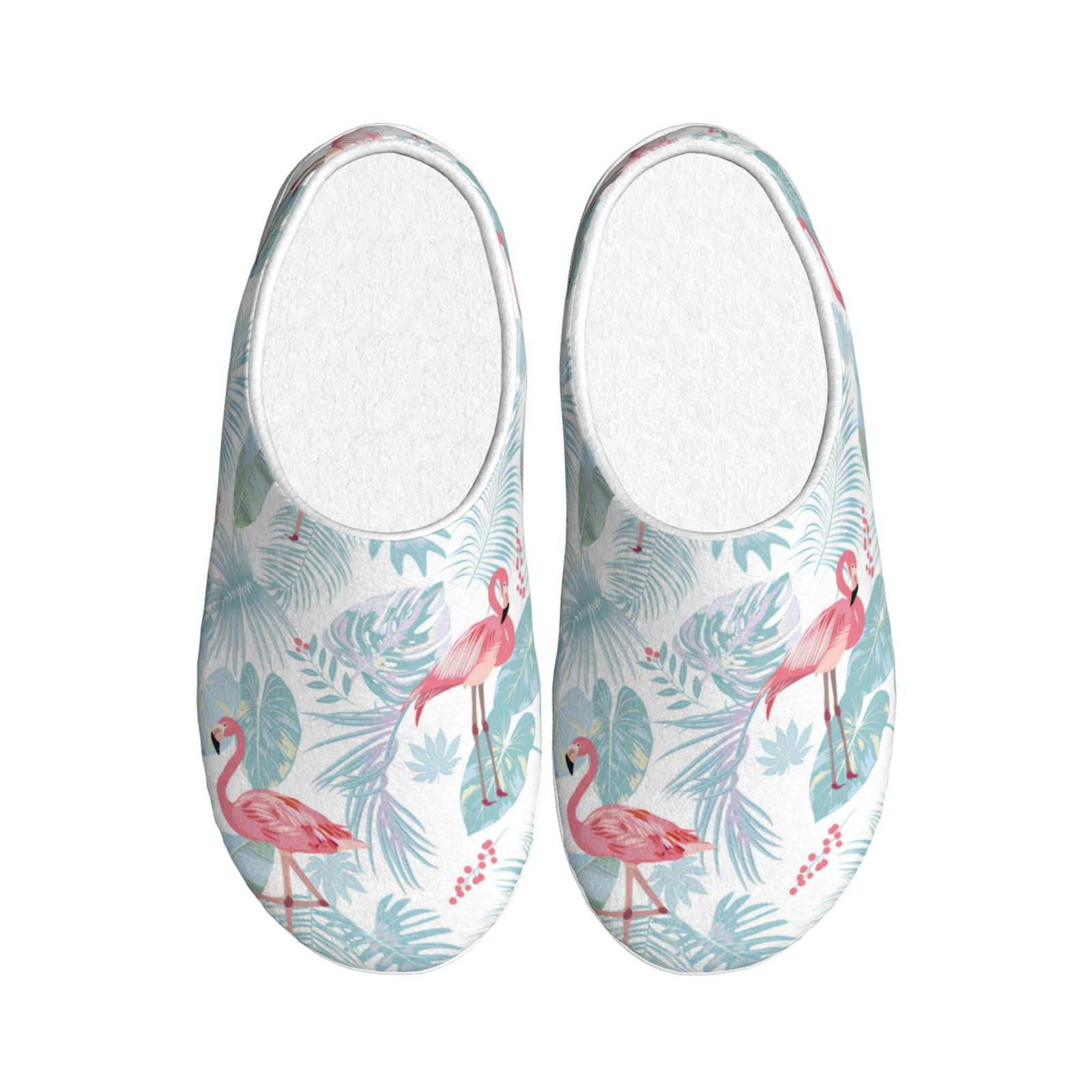Coaee Tropical Flamingo for Mens Slippers Indoor Slip On Shoes Slippers ...