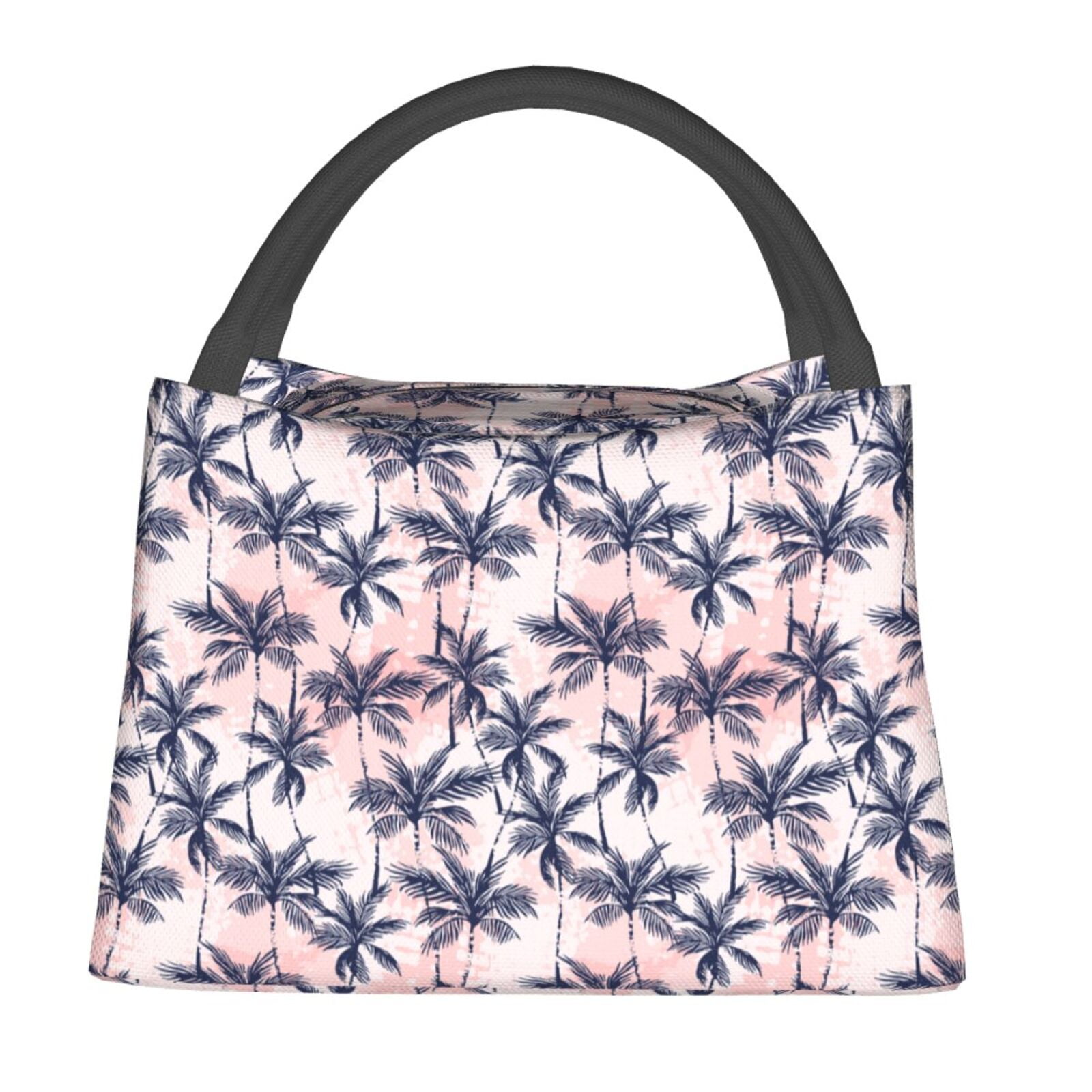 Coaee Tropics Palm Trees for Reusable Thermal Soft Leakproof Lunch Box ...