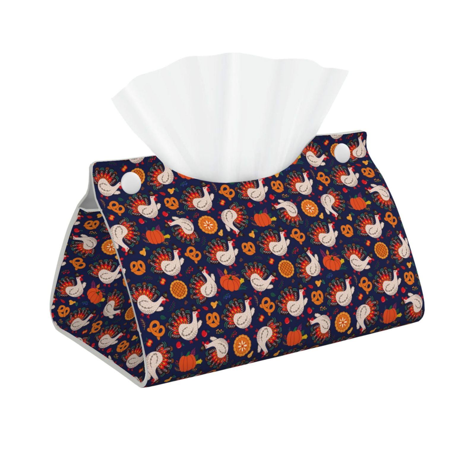 Coaee Turkey And Thanksgiving for Large Tissue Box Cover Rectangular ...