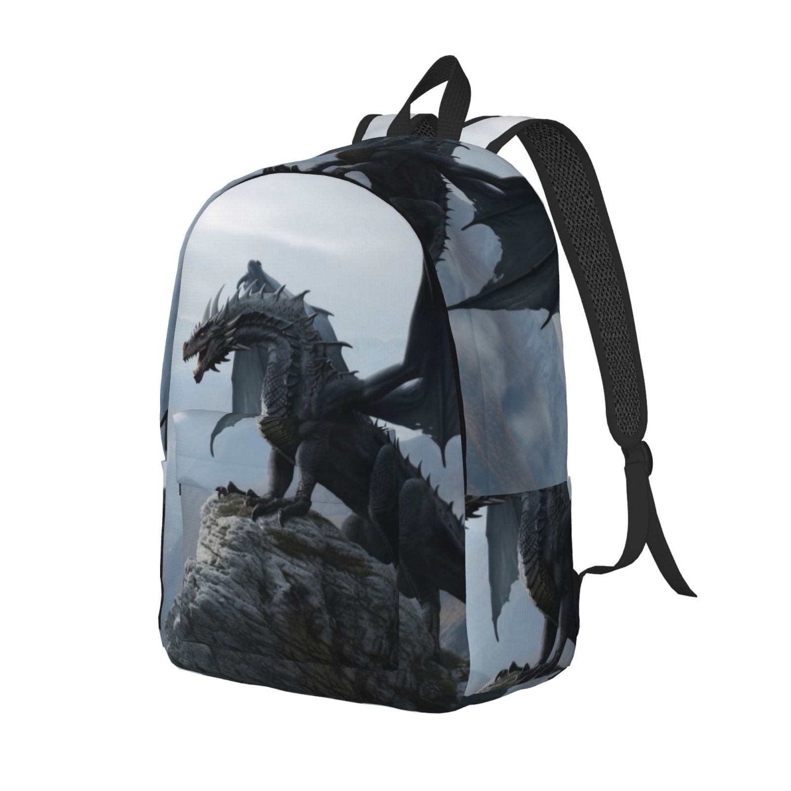 Coaee Valley Gray Dragon for Canvas Backpack for Hiking, Camping ...