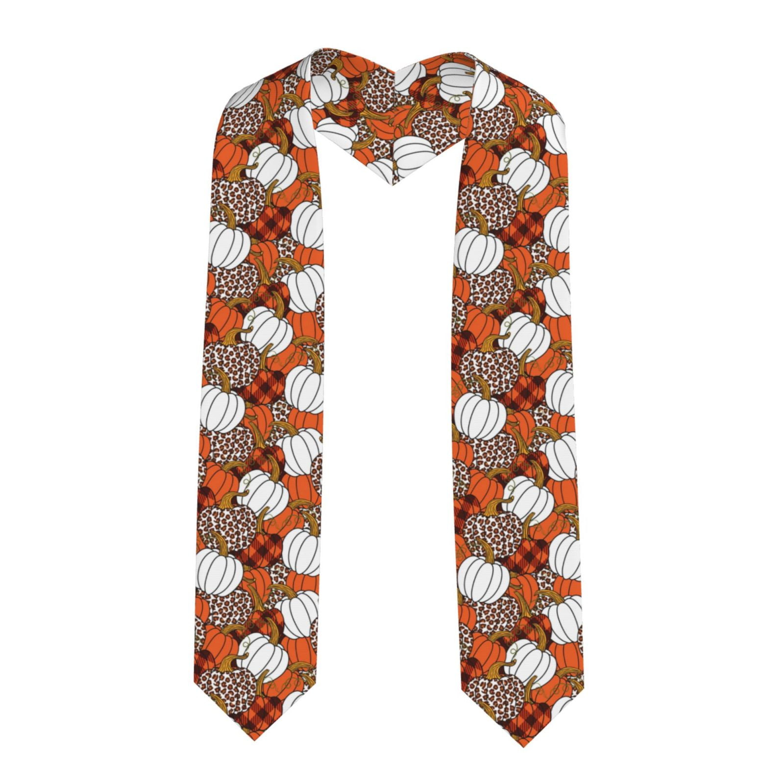Coaee Various Pumpkins Graduation Stole, Unisex, 72" Long Graduation ...