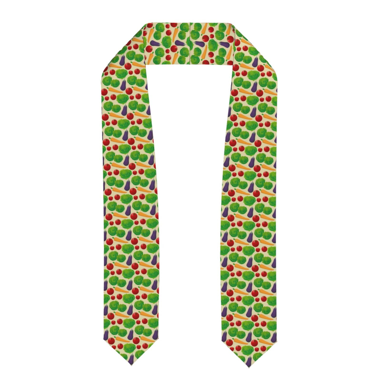 Coaee Vegetable Graduation Stole, Unisex, 72" Long Graduation Stole ...