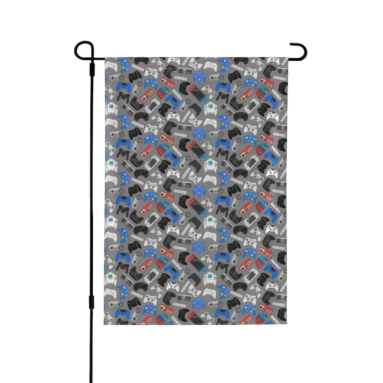 Coaee Video Game Double Sided Garden Flag, Weather Resistant Yard Flag ...