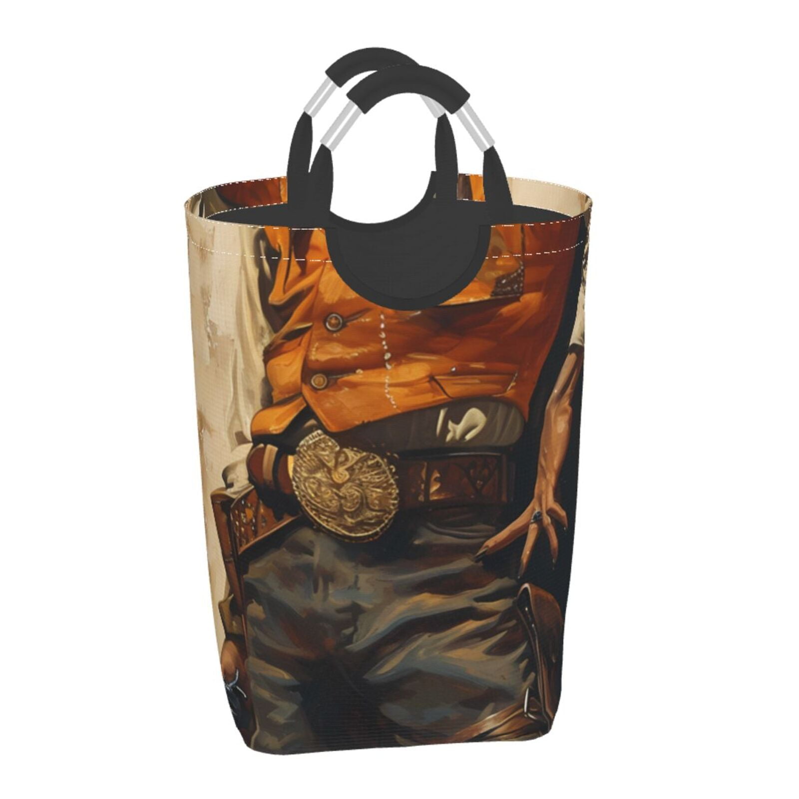 Coaee Vintage Style Elk for 50L Laundry Baskets with Handles, Collapsible Laundry Hampers for ...