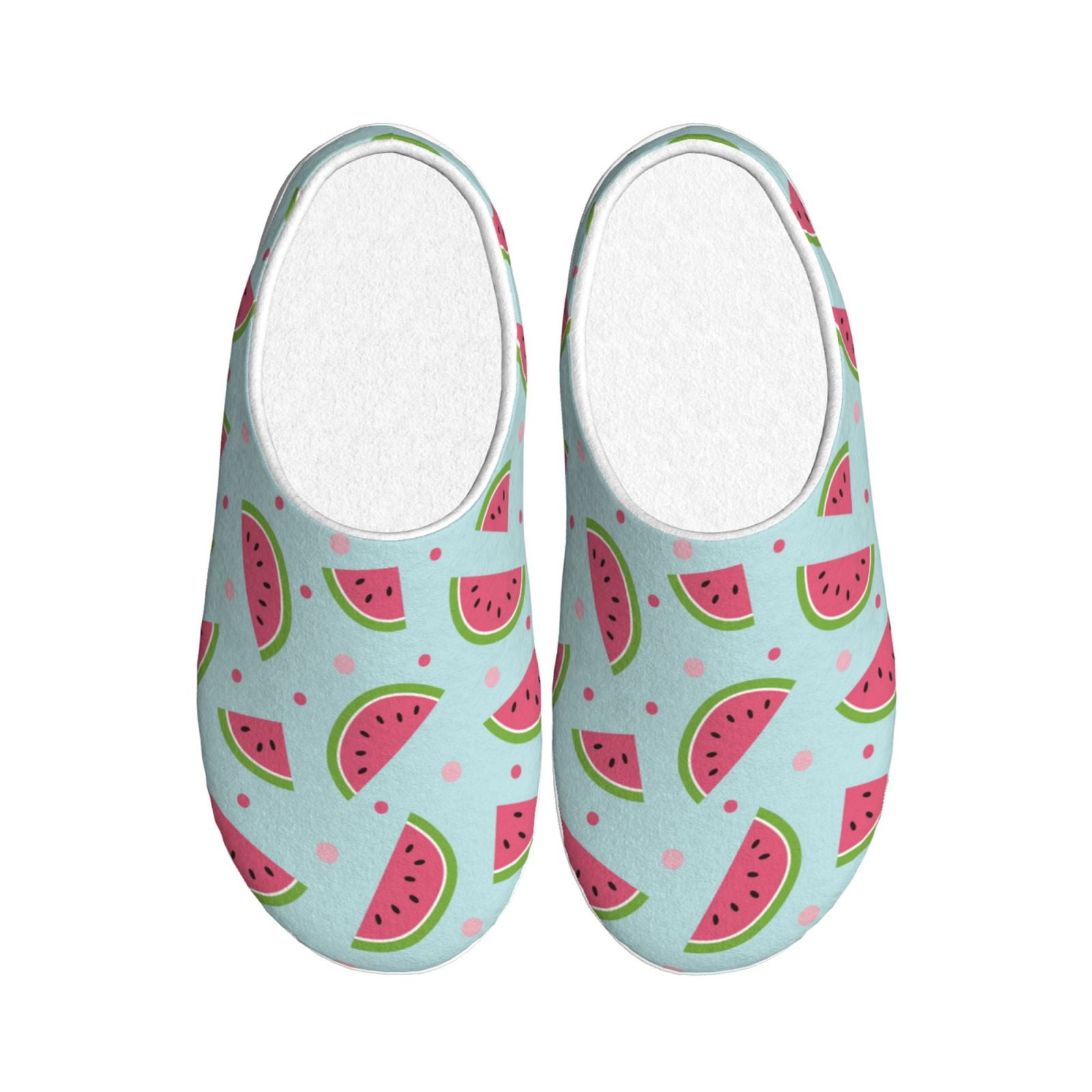 Coaee Watermelon for Mens Slippers Indoor Slip On Shoes Slippers for ...