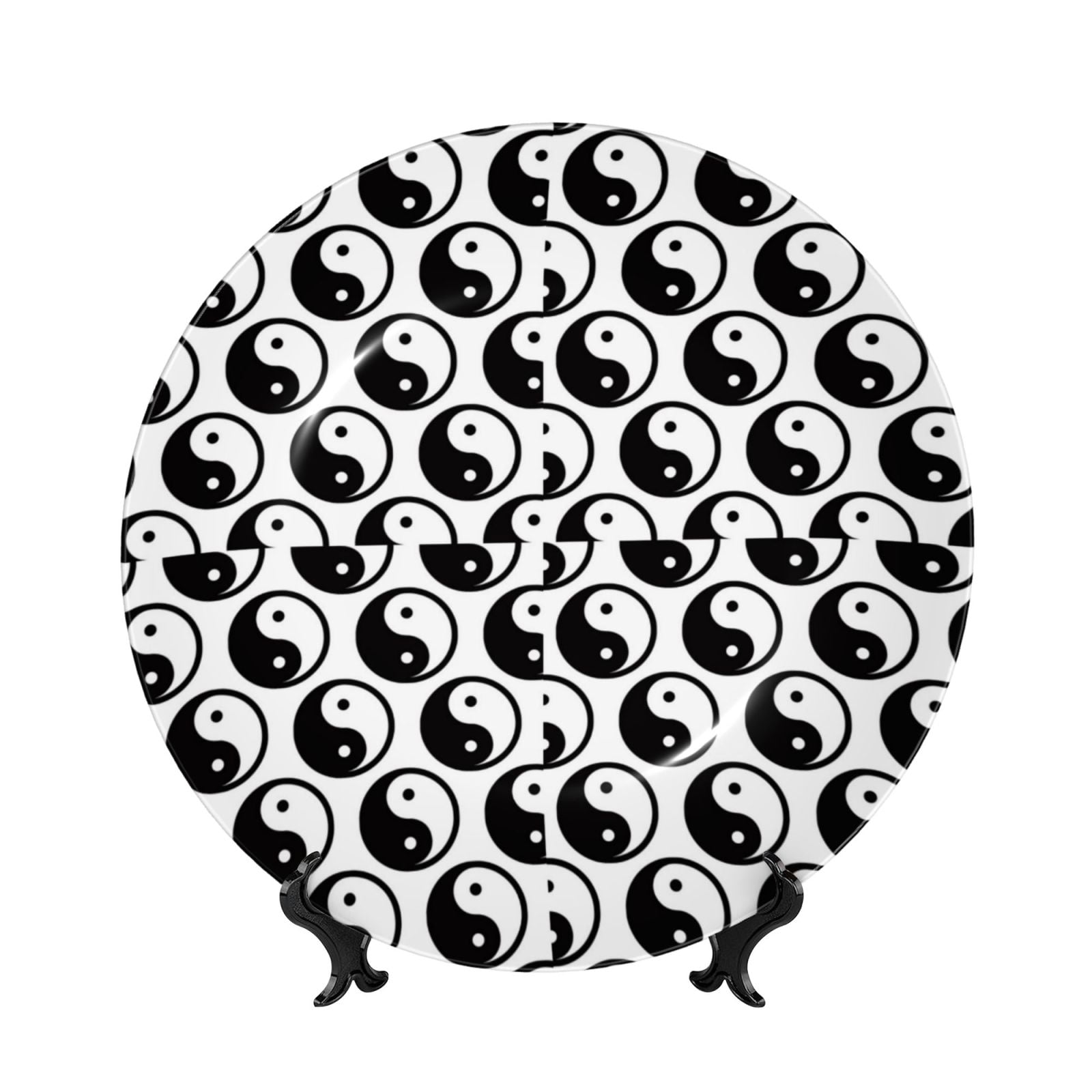 Coaee Yin Yang for Bone China Decorative Plate Decorative Plate for ...