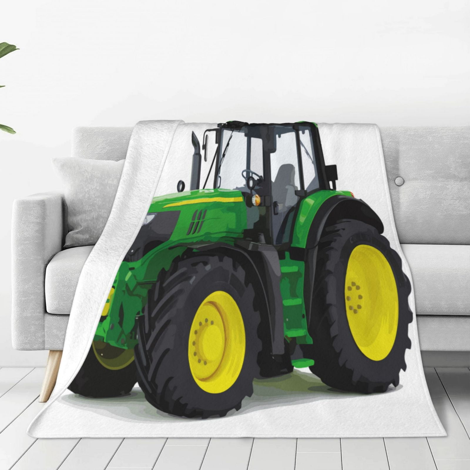 Coaee big farm tractor for Ultra-Soft Micro Fleece Blanket&Air Conditioning Blanket Air ...