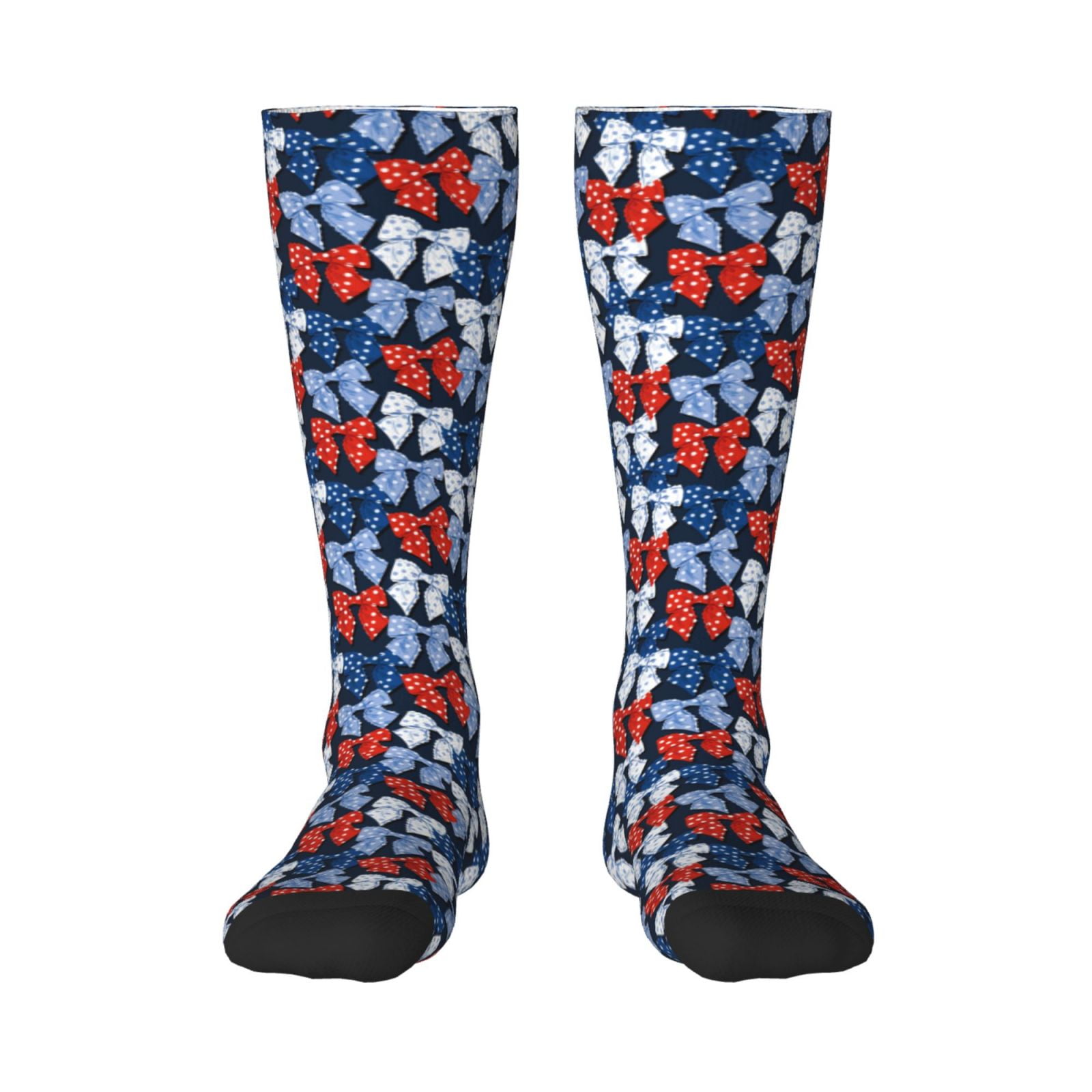 Coaee colorful Polka dot bow Socks, Stylish Sports High Socks ...