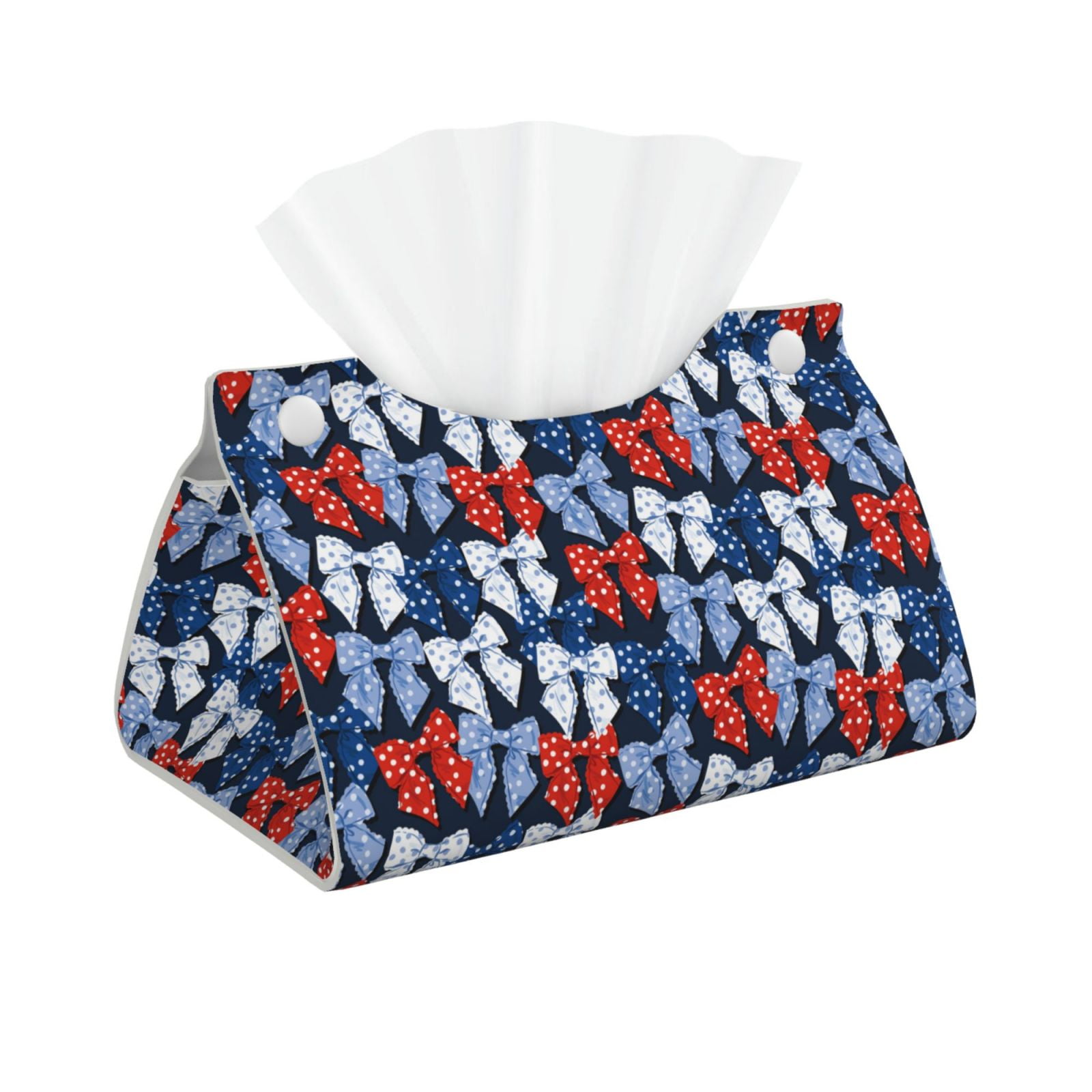 Coaee colorful Polka dot bow for Large Tissue Box Cover Rectangular for ...