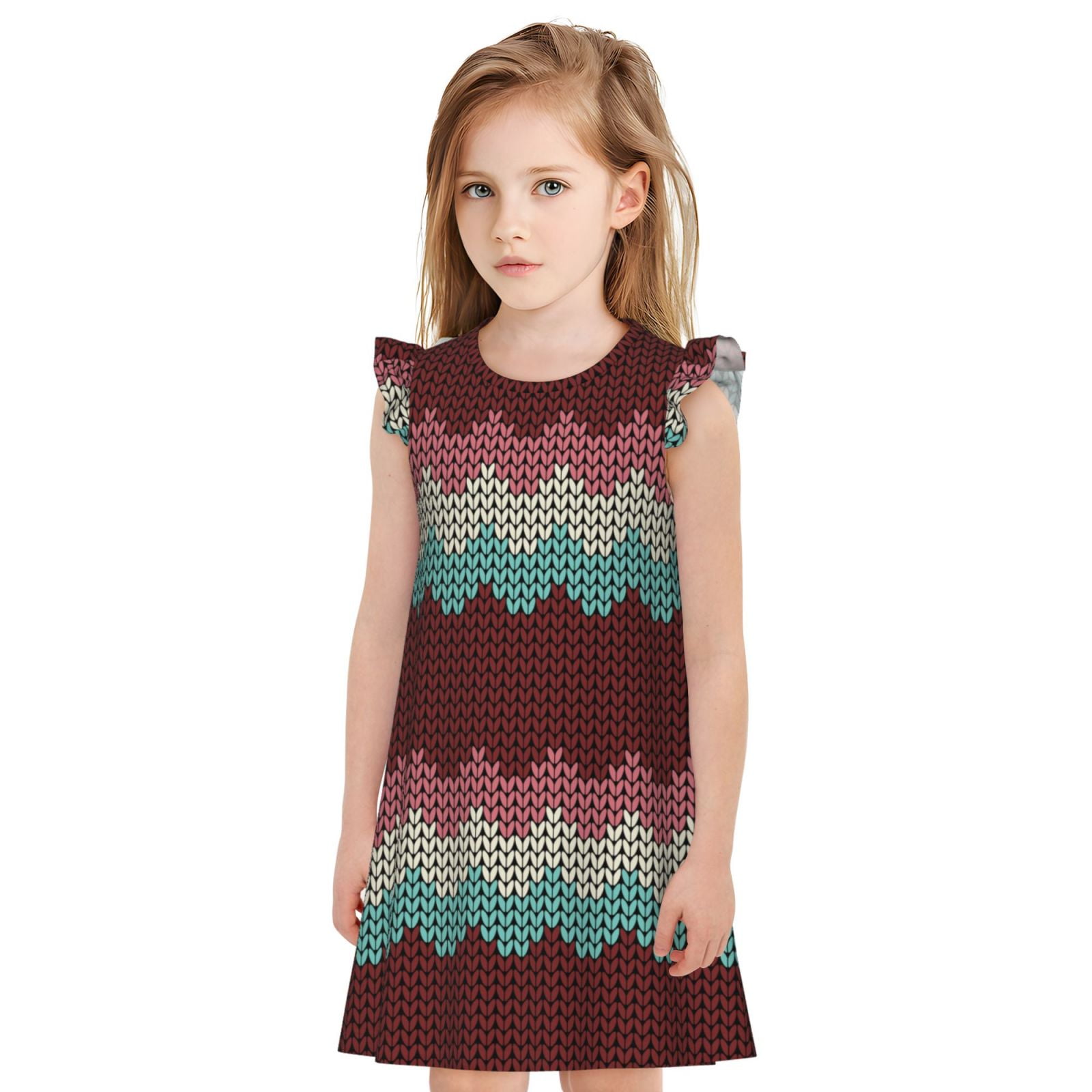 Coaee fall leaf Element for Printed Girls Nightgowns Short Sleeve Sleep ...