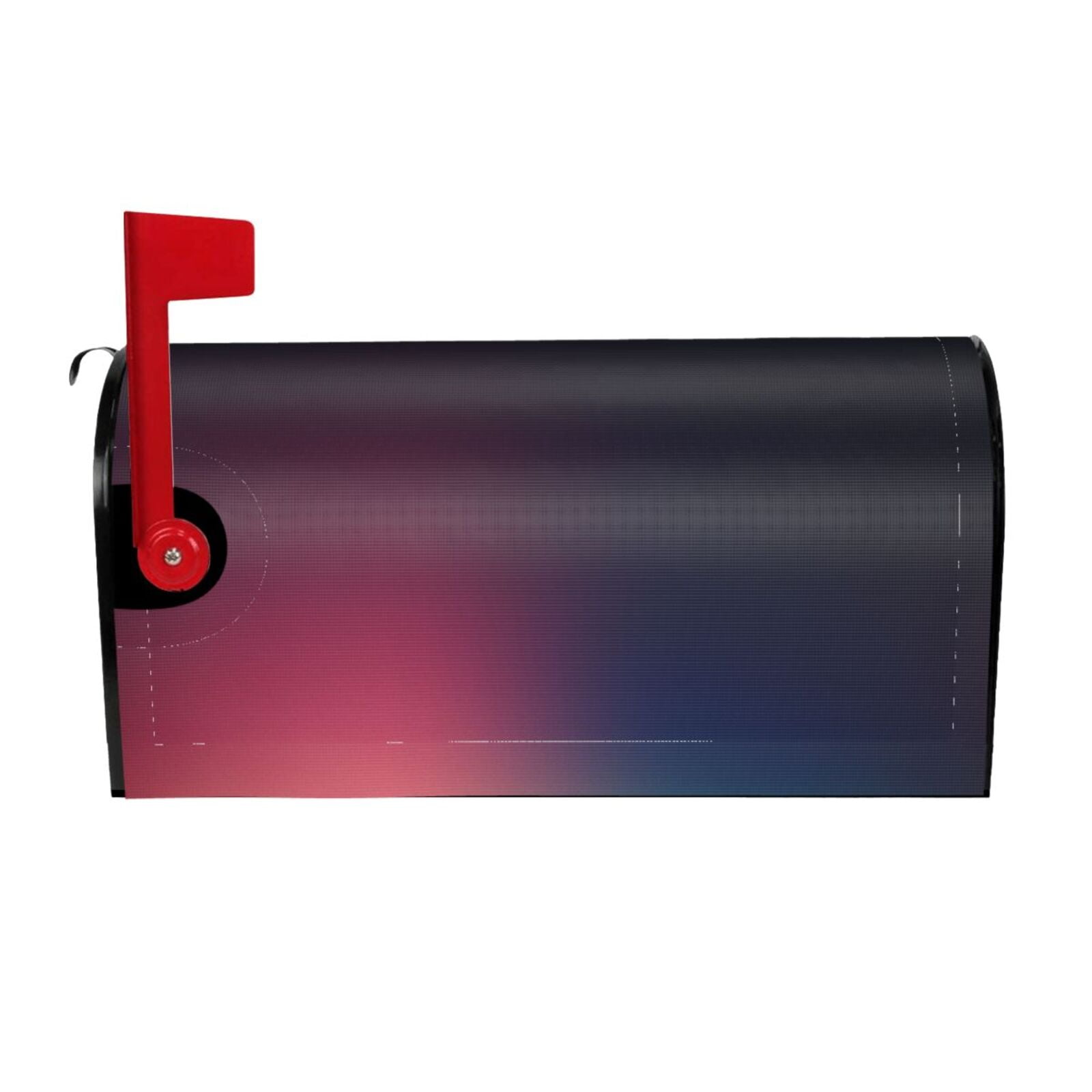 Coaee retro blue orange red teal dark for Magnetic Mailbox Protective ...