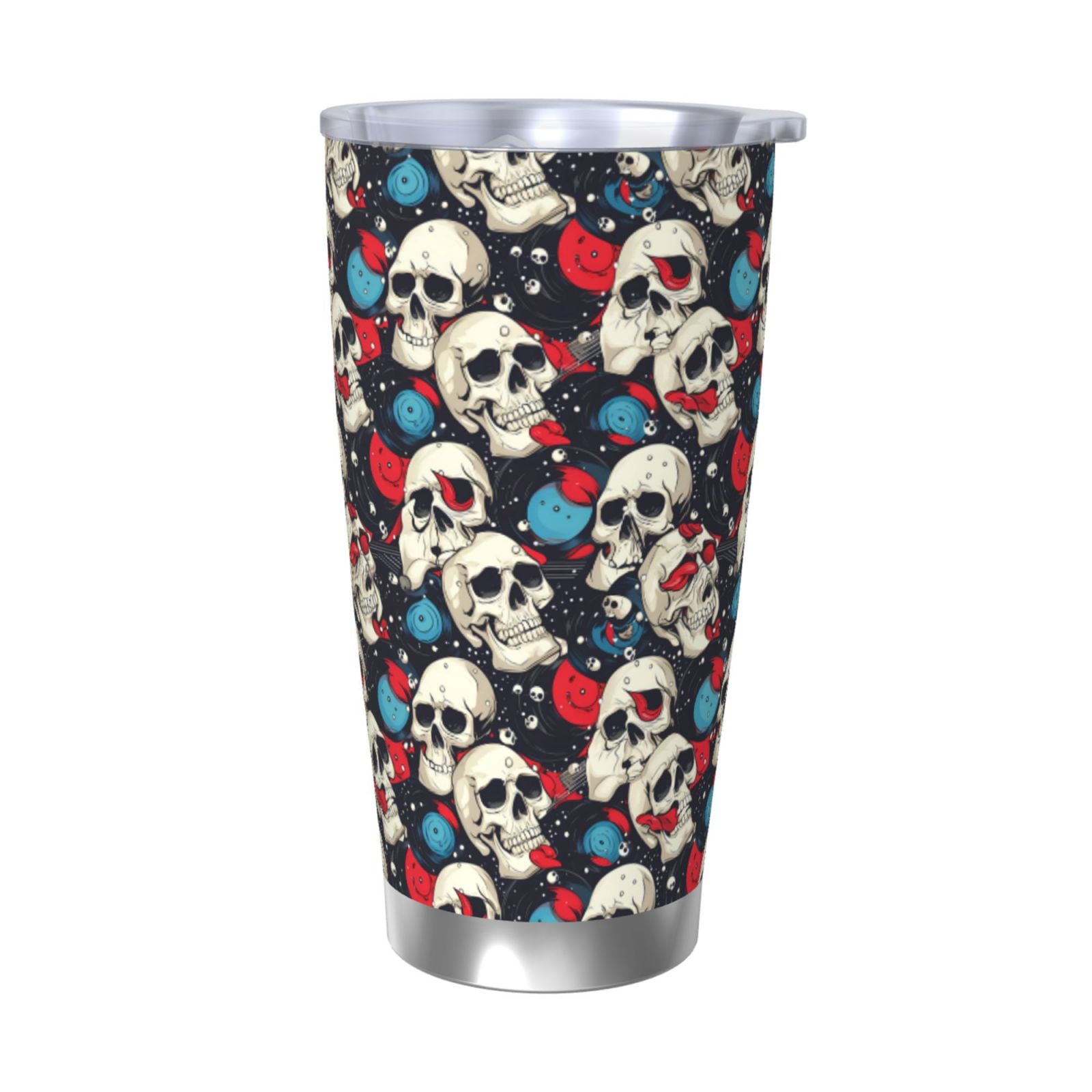 Coaee rock record Skull artist for 20oz Insulated Kettle Water Bottle ...