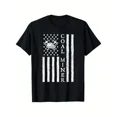 Coal Miner Patriotic USA Flag Graphic T-Shirt for Men - 100% Cotton ...