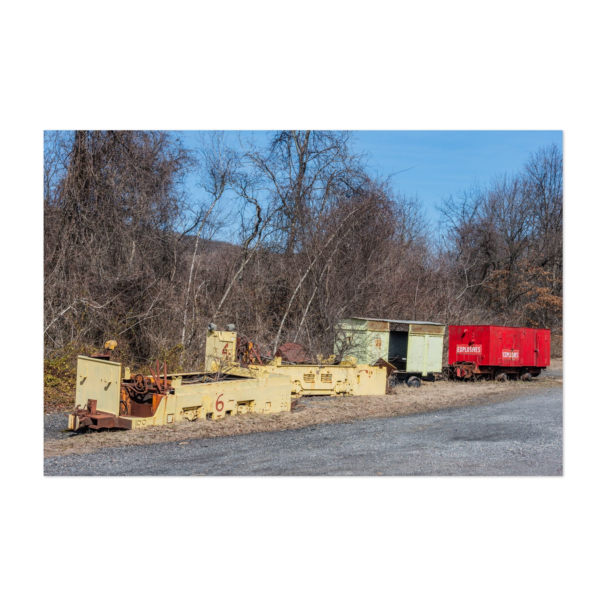Coal Mining Rolling Stock Graveyard - Coaldale Pennsylvania Photography ...