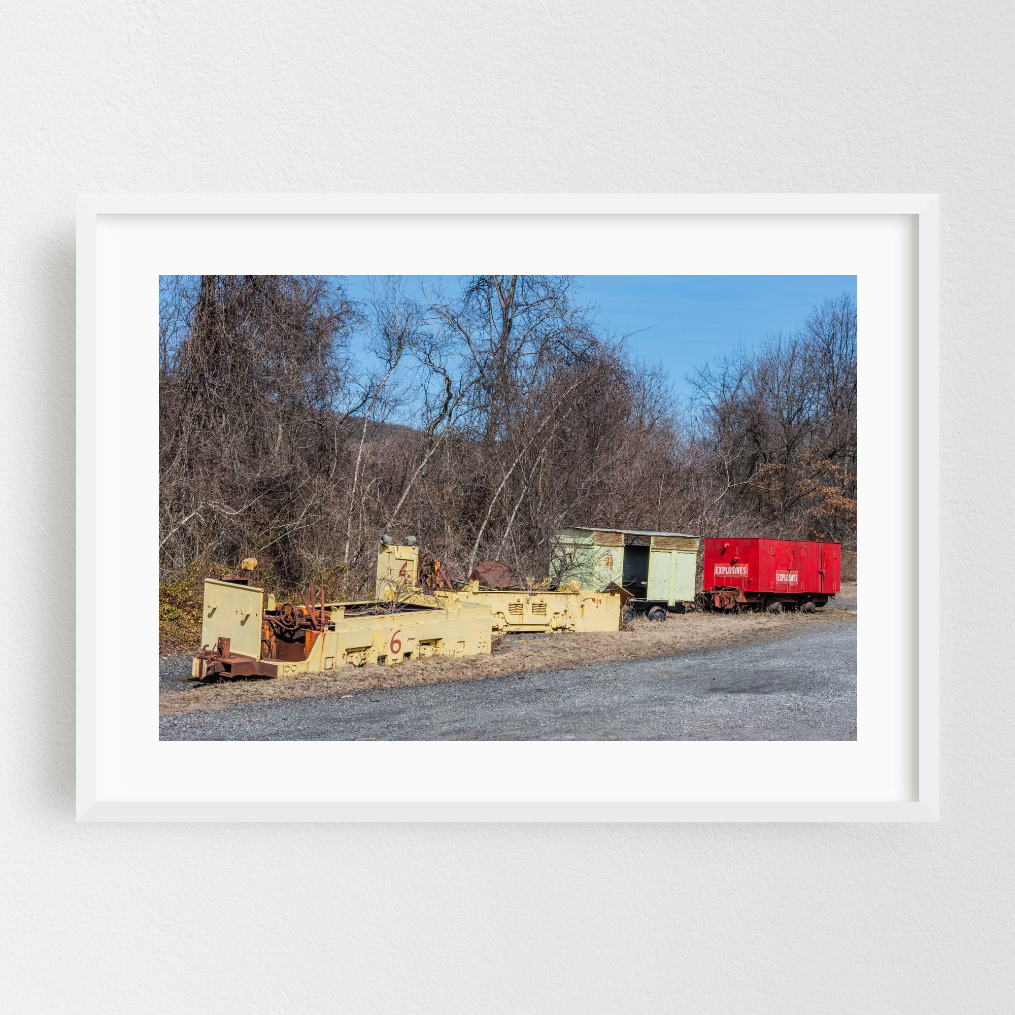 Coal Mining Rolling Stock Graveyard - Coaldale Pennsylvania Photography ...
