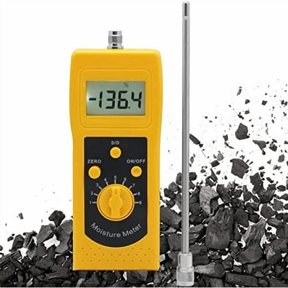 Coal Powder Moisture Meter Analyzer with LCD Display Moisture Content ...