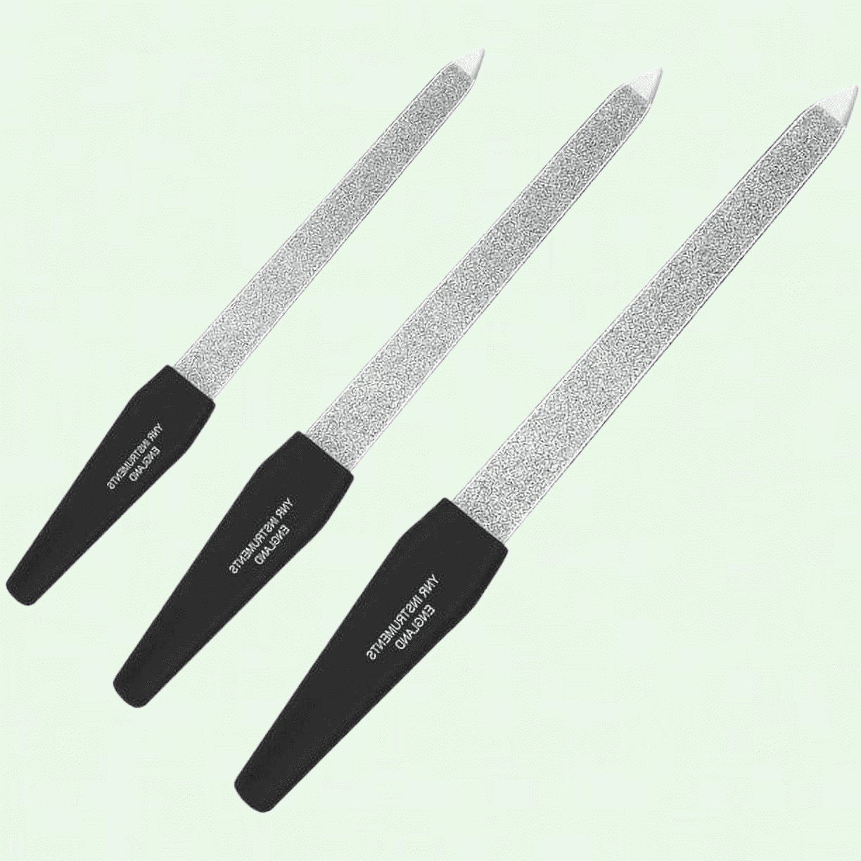 Coarse Diamond Deb Dusted Nail Files Set of 3, Black - Walmart.com
