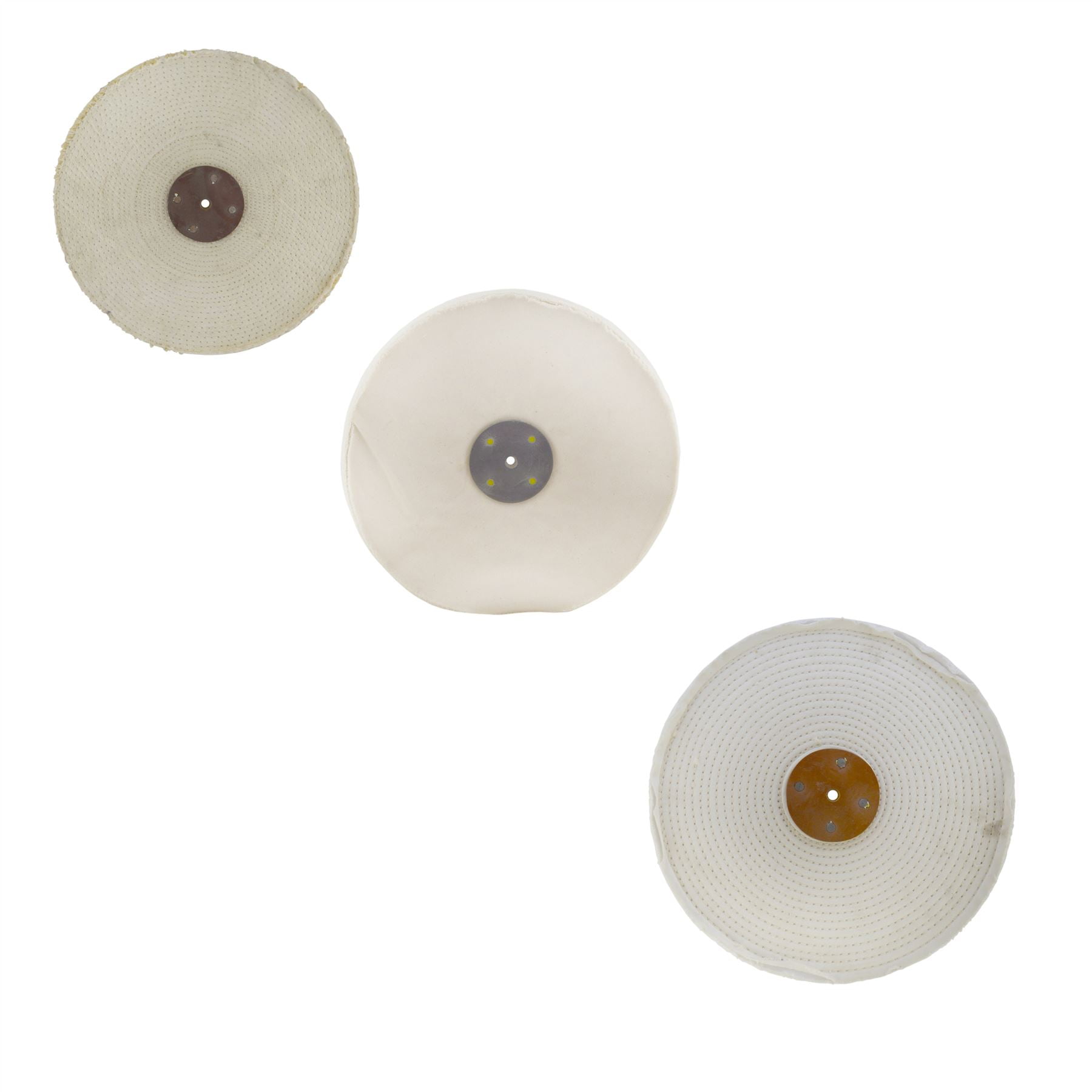 Coarse / Medium / Final G Mops Polishing Sisal Floppy Mop 12" x 2" 4 ...