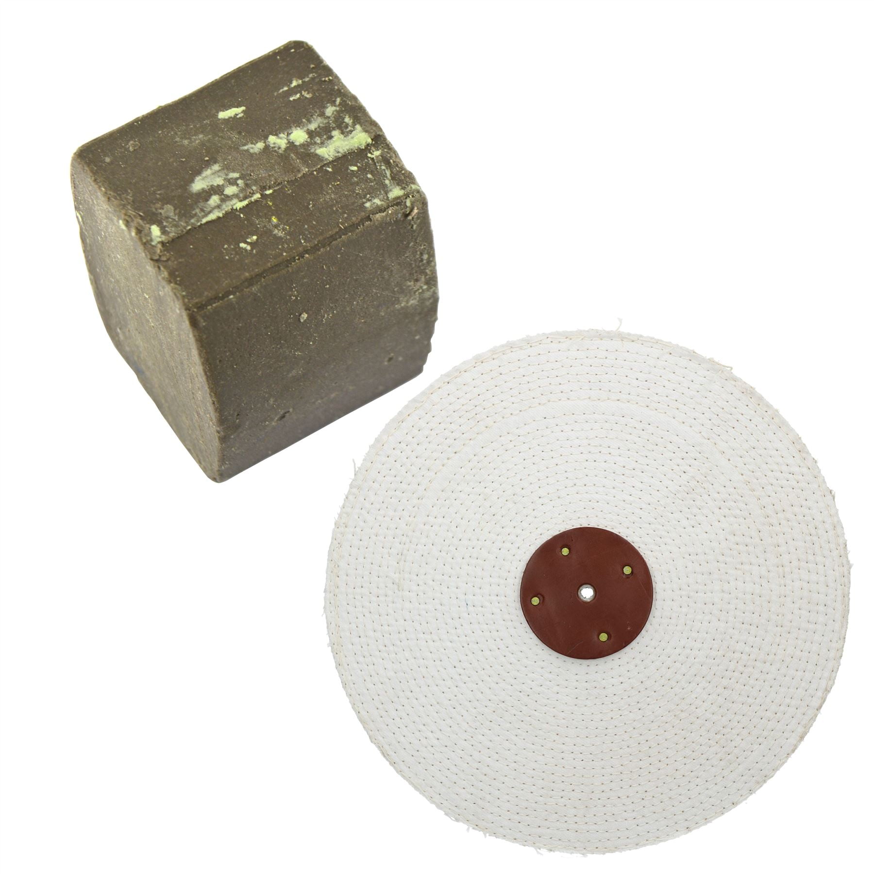 Coarse Sisal Fast Cut Buffing Polishing Mop 12" x 0.5" 1 Row With ...