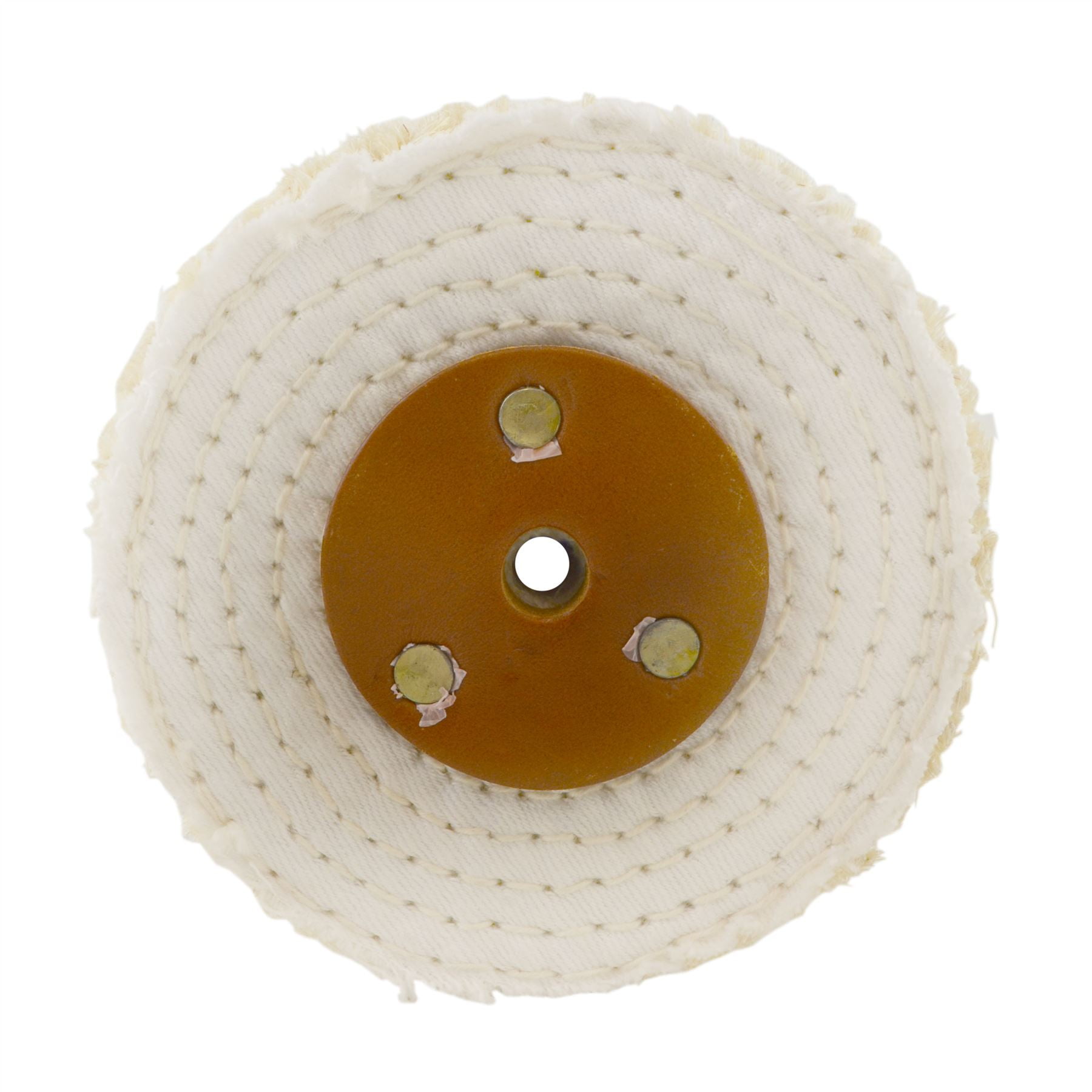 Coarse Sisal Fast Cut Buffing Polishing Mop 4" x 1.5" 3 Section 1st ...