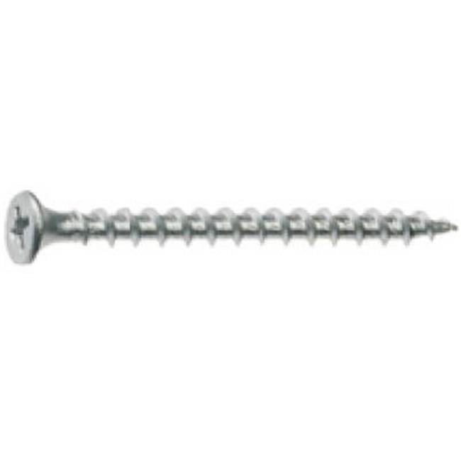 Coarse Thread Exterior Screw with Bugle Head No.1 Box, Grey - 1.25 in ...