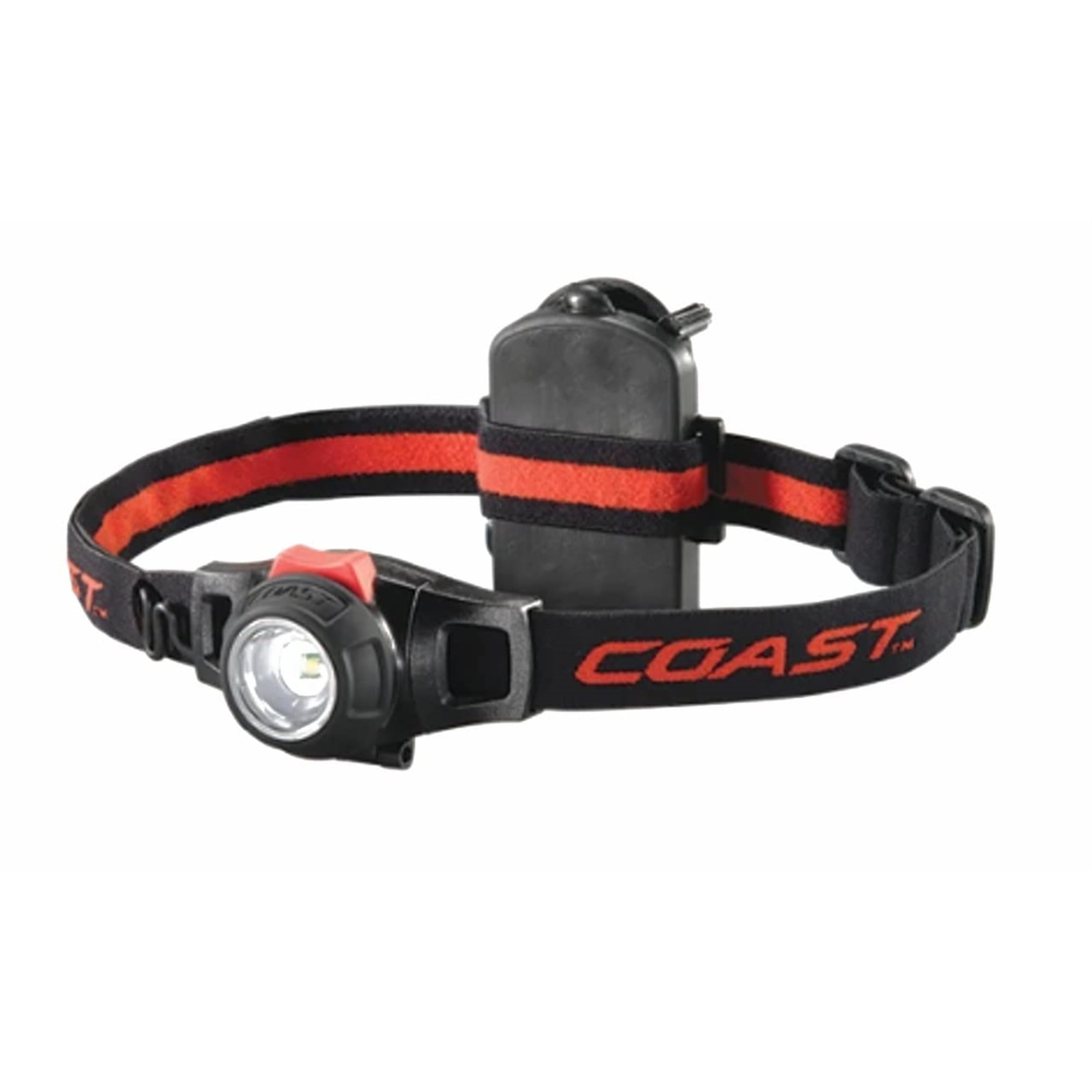 COAST HL7 Focusing Headlamp, 305 Lumens LED, Pivoting Beam, Black, AAA ...