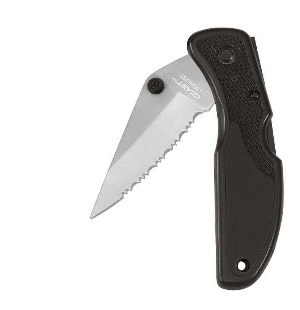 Coast CG004PL Knife Lockback, Black Handle Multi-Colored - Walmart.com