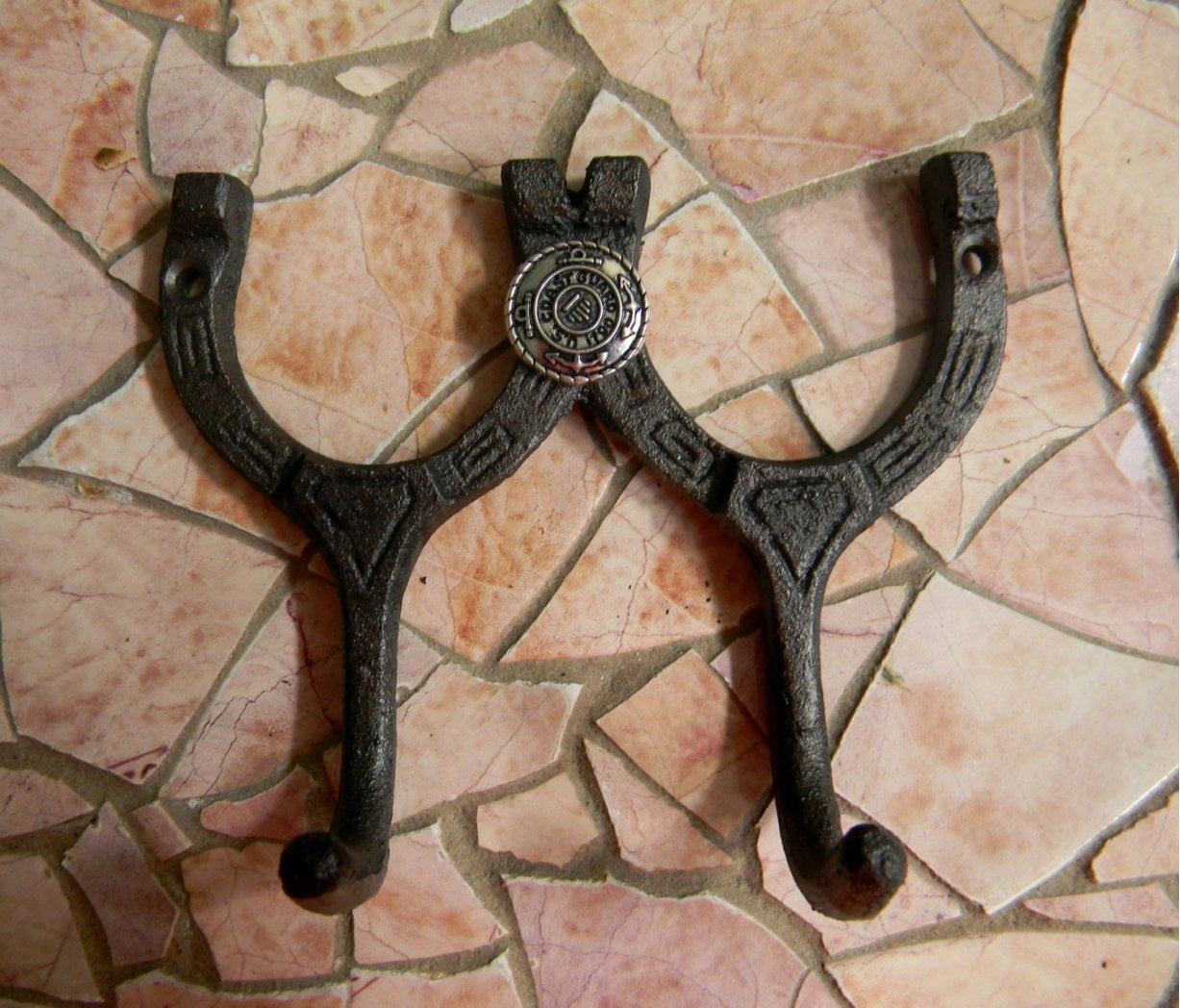 Coast Guard Cast Iron Wall Hook,USCG Graduation Gift, Retirement ...