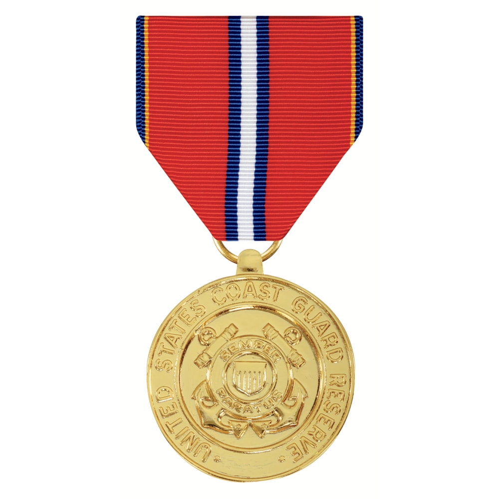 Coast Guard Reserve Good Conduct Medal Anodized Full Size - Walmart.com