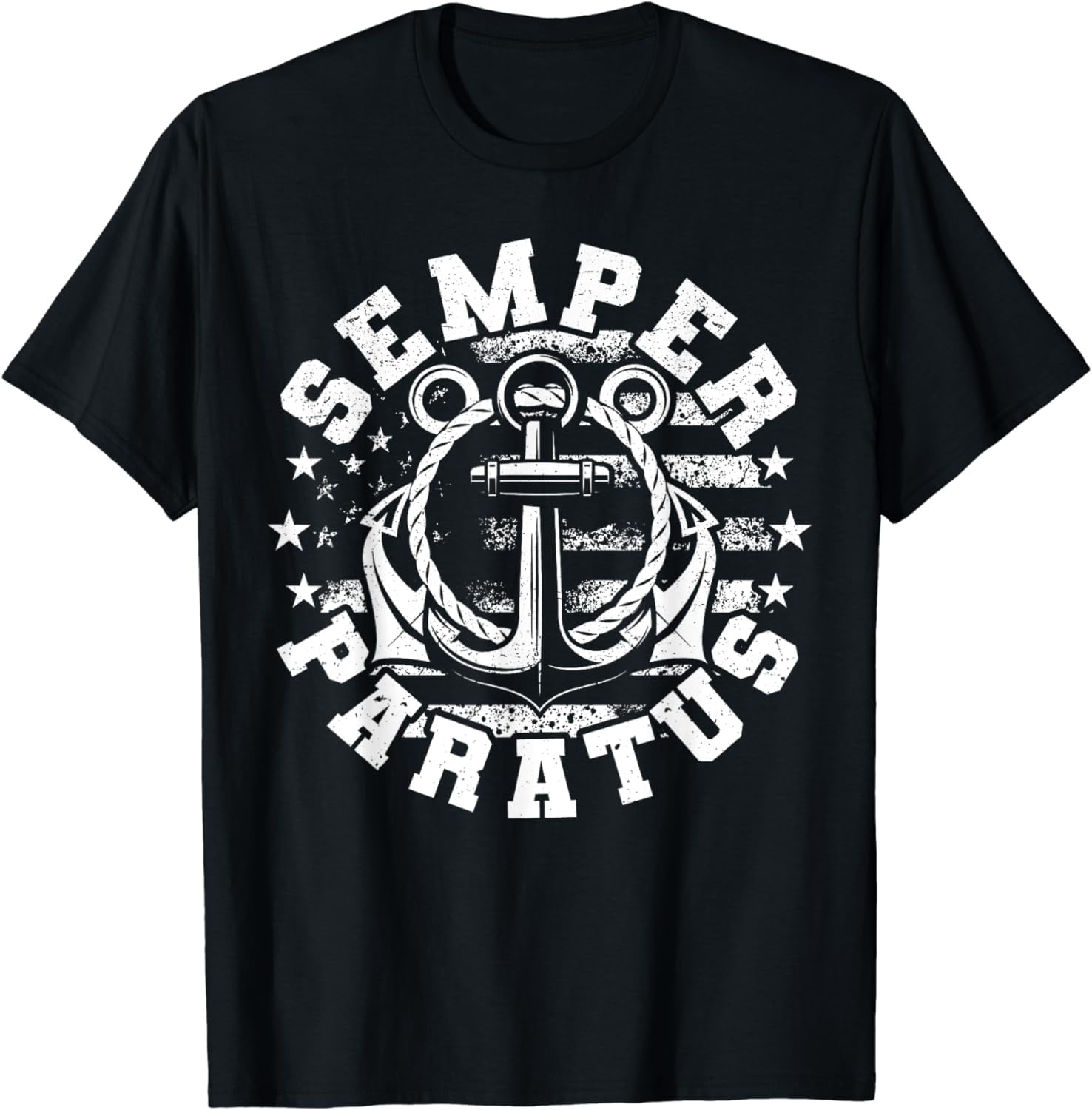 Coast Guard Semper Paratus US Flag T-Shirt - Walmart.com