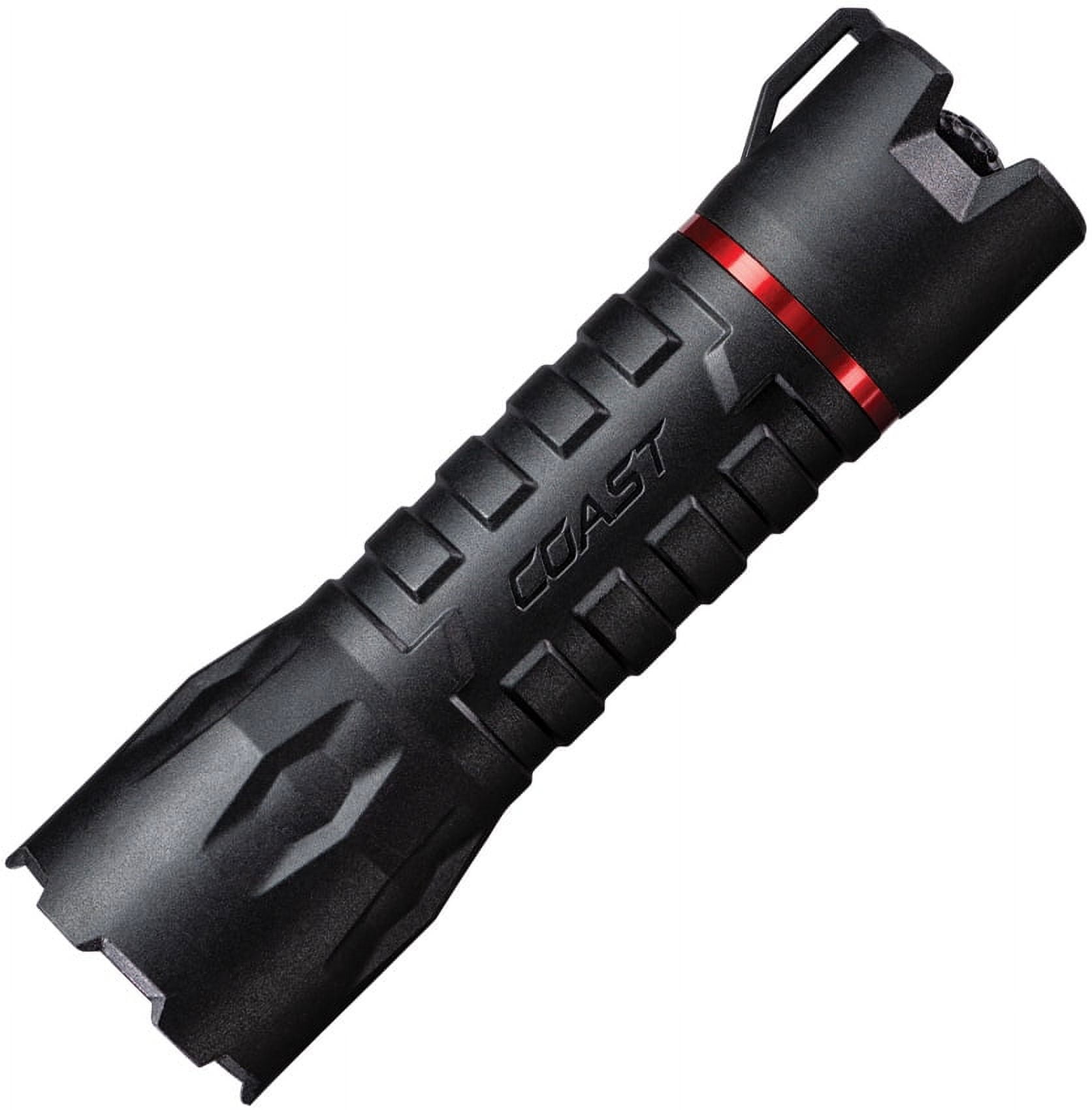 Coast PS500R ZX456 740 Lm. LED Fixed Focus Beam System Flashlight ...
